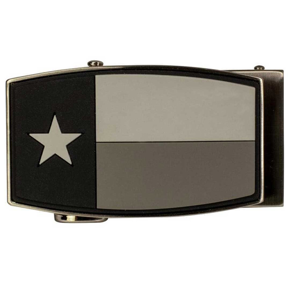 NEW Nexbelt Classic Series Black Aston PVC Texas Flag Belt Buckle ...