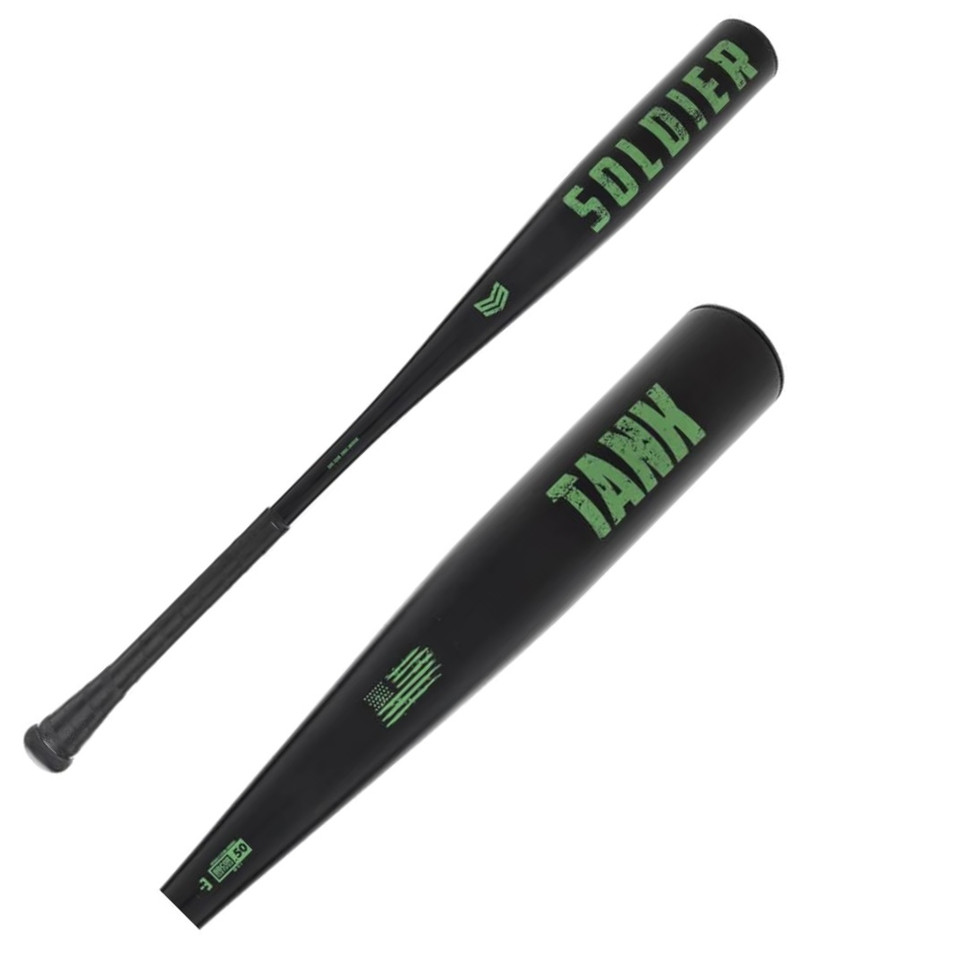 BB-33-30-1 Soldier Tank One Piece -3 BBCOR Baseball Bat 33 inch 30 oz ...
