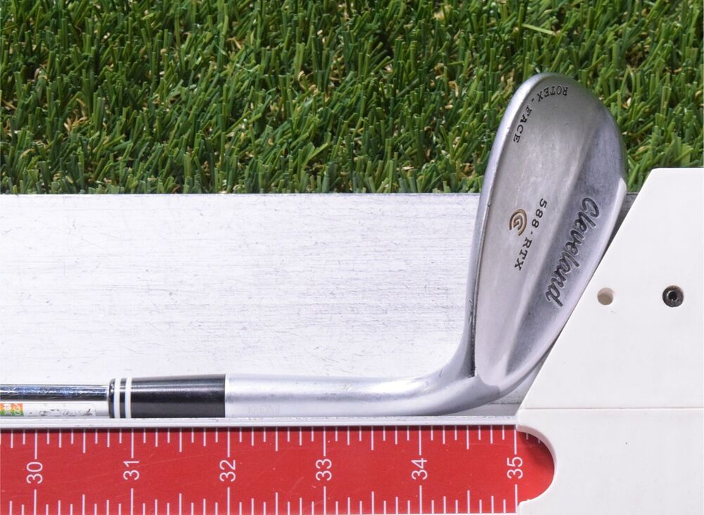 CLEVELAND 588-RTX 56 14 SAND WEDGE W/ TRUE TEMPER WEDGE FLEX STEEL ...