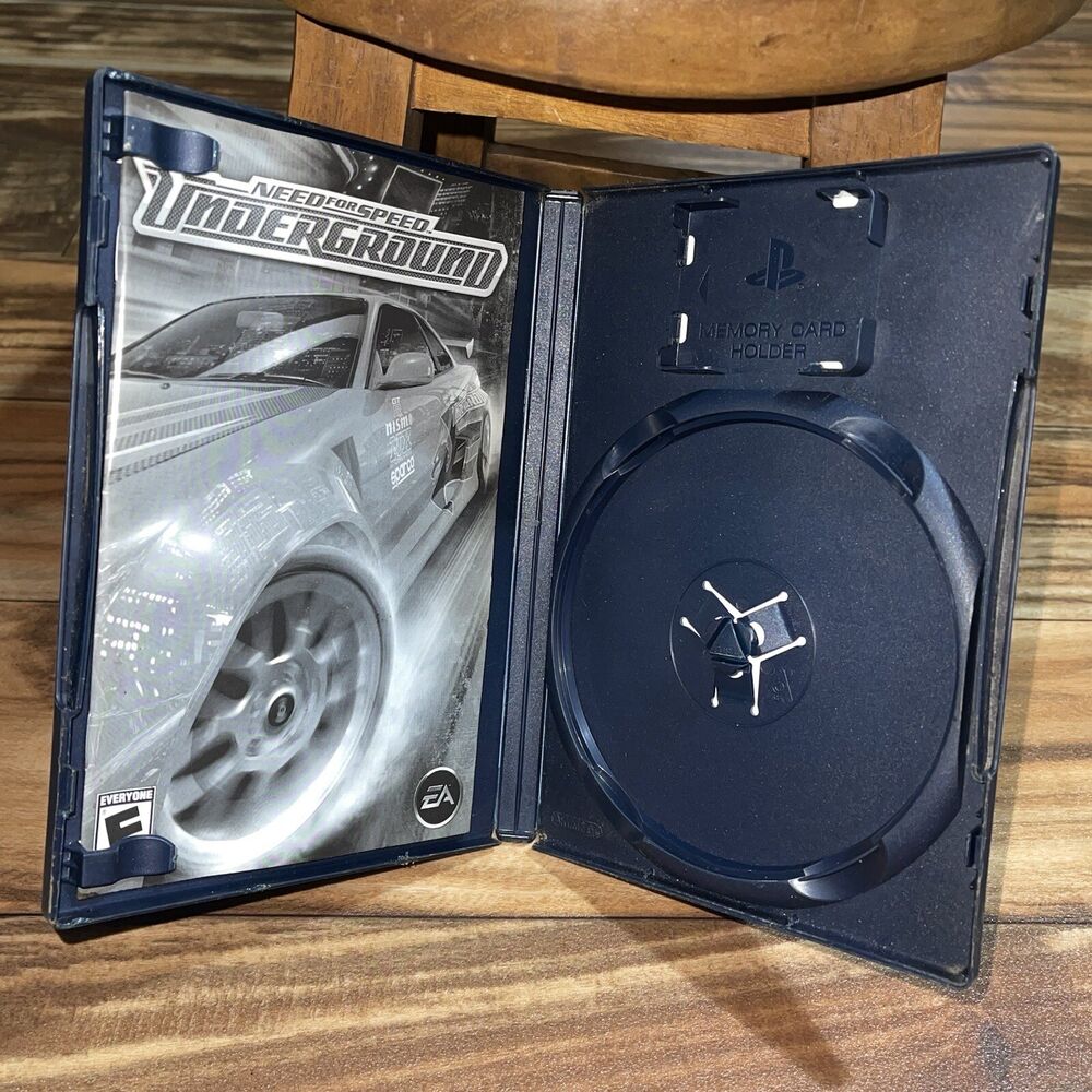 Need For Speed Underground (Sony PlayStation 2, 2003) PS2 *CASE and ...