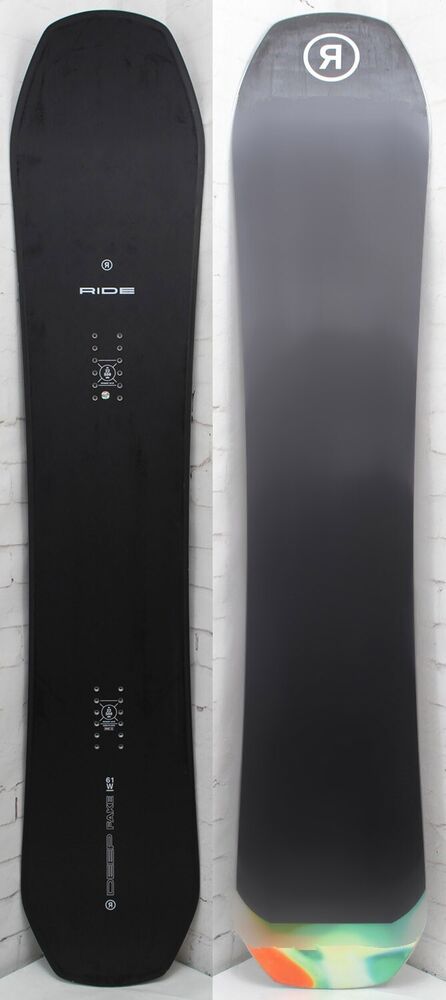 Ride Deep Fake Wide Men's Snowboard 161 cm, All Mountain Directional ...