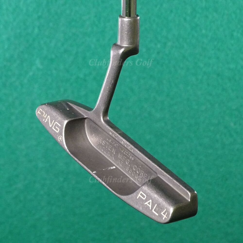 Ping Pal 4 Stainless 85068 34" Putter Golf Club Karsten w/ Super Stroke ...