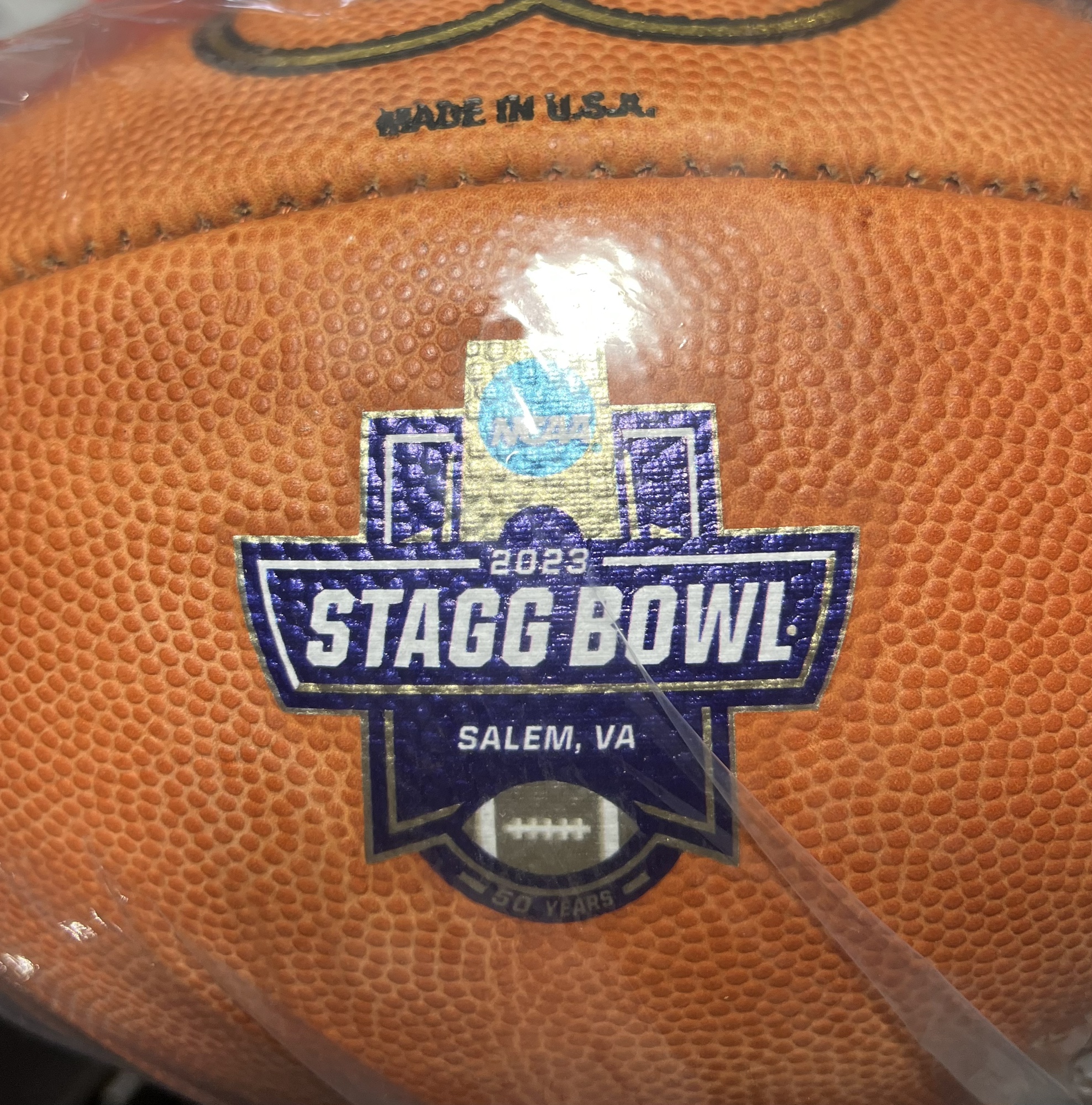 WILSON GST GAME FOOTBALL- Genuine Game Ball | SidelineSwap