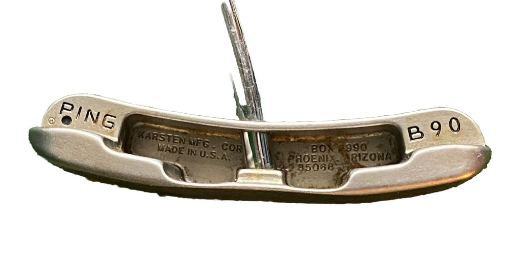 Ping B90 Black Dot Karsten Long Putter Center Shaft RH Steel 40" Nice ...