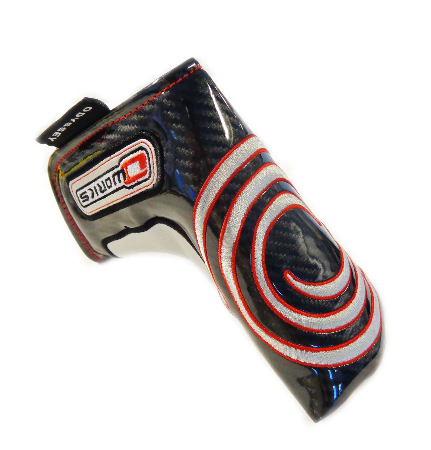 NEW Odyssey O Works Magnetic Black/Red Blade Boot Headcover | SidelineSwap