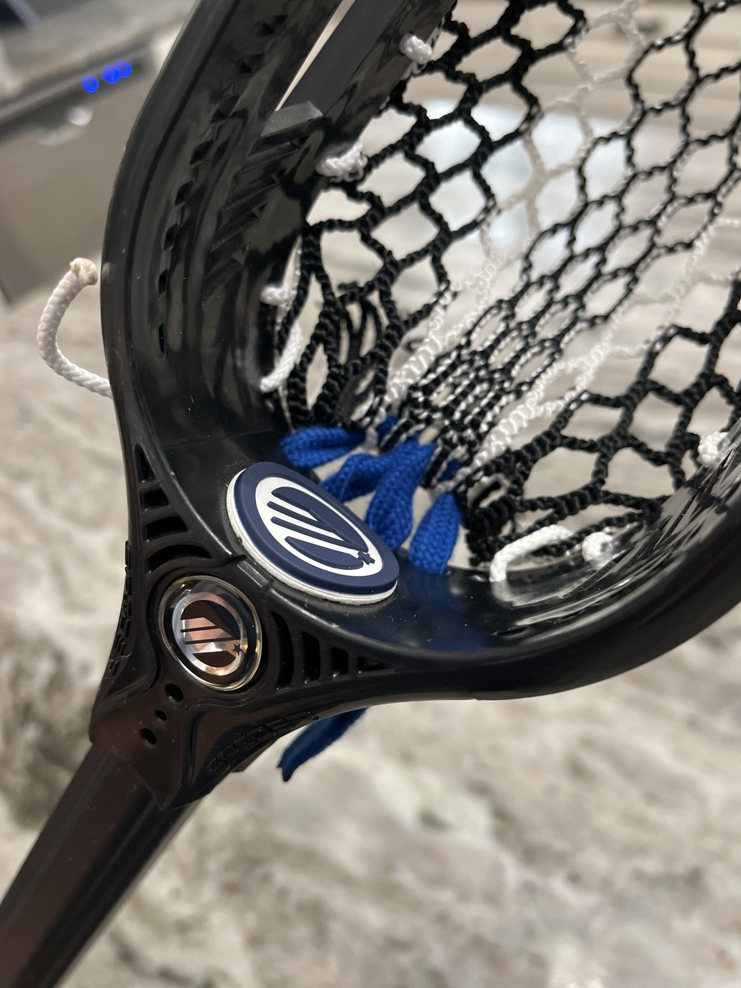 New Custom Strung Maverik H2 ScTi Shaft w/ Maverik Spider U Head ...