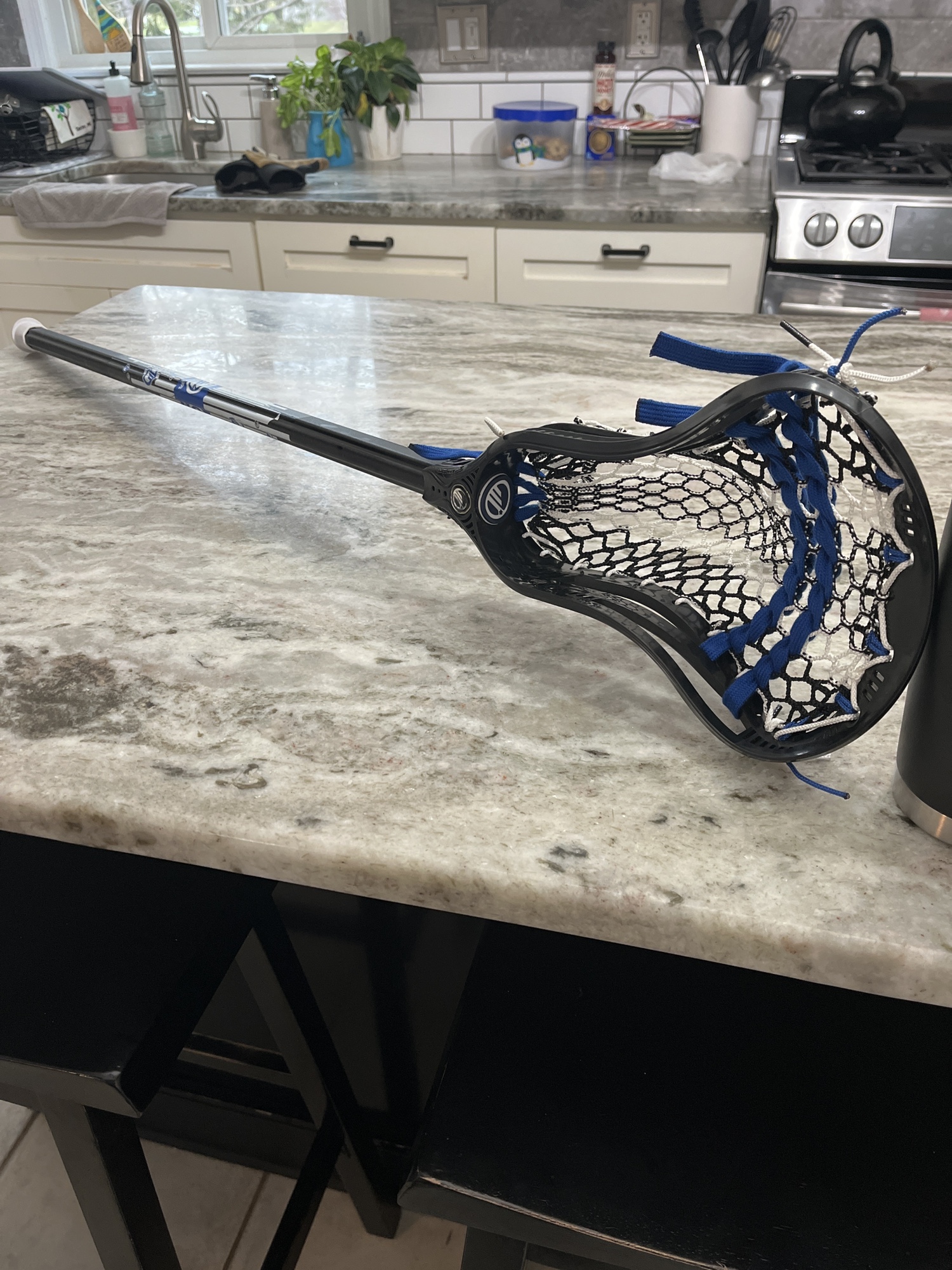 New Custom Strung Maverik H2 ScTi Shaft w/ Maverik Spider U Head ...