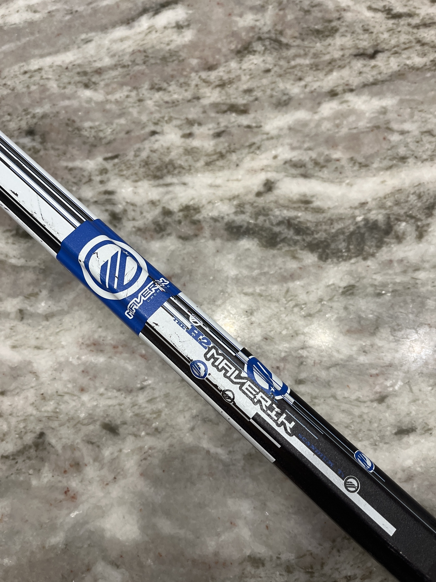 New Custom Strung Maverik H2 ScTi Shaft w/ Maverik Spider U Head ...