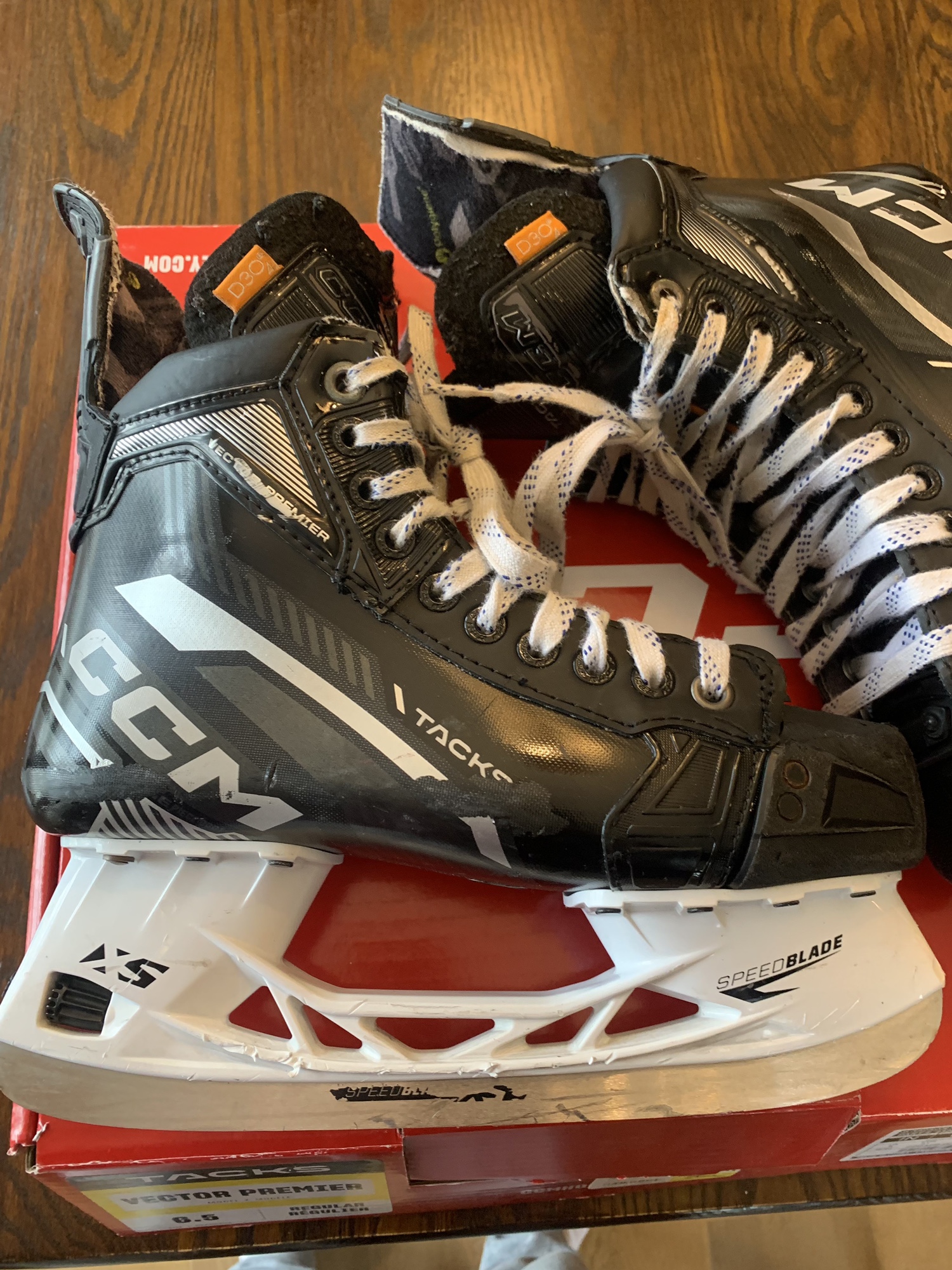 CCM Vector Premier Hockey Skates | SidelineSwap