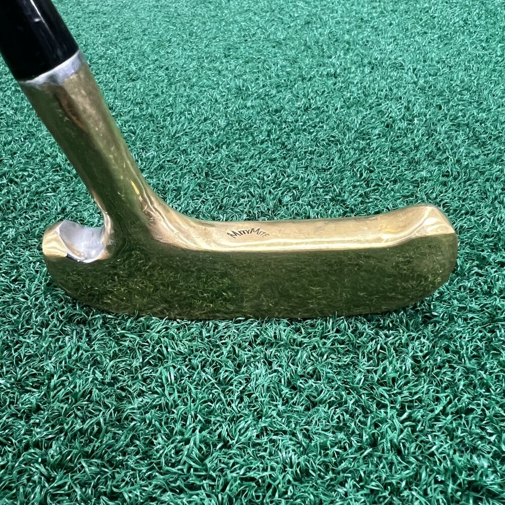 MacGregor Bob Toski 100GP Blade 2-Way Putter 35.5" Steel Shaft Leather ...