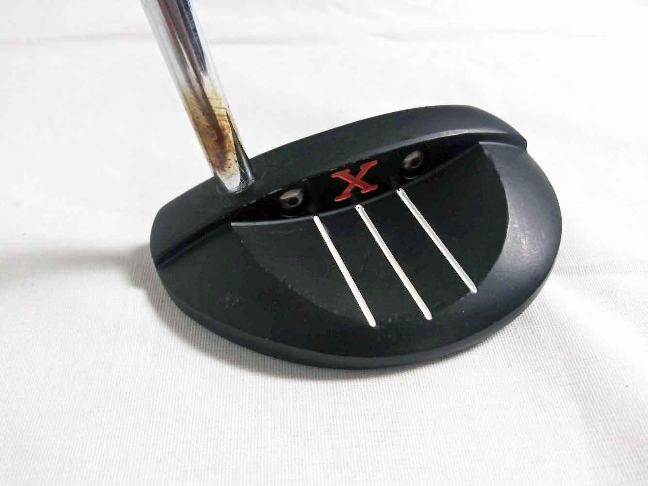 Scotty Cameron Red X Putter 34" (CUSTOM GREEN/ORANGE PAINT, 340g) Red-X ...