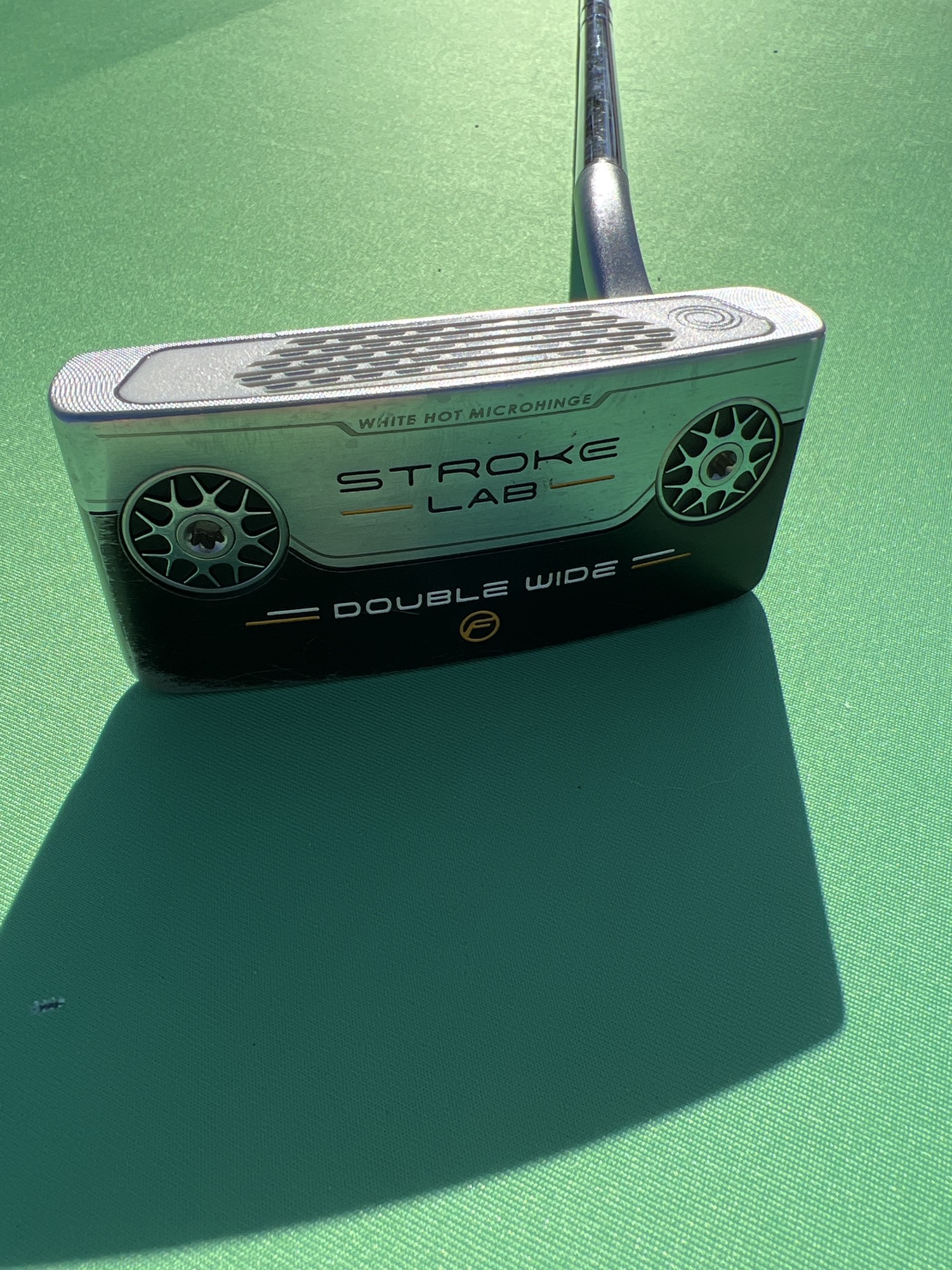 Used Men's Odyssey Stroke Lab Double Wide Right (F) Blade Putter ...