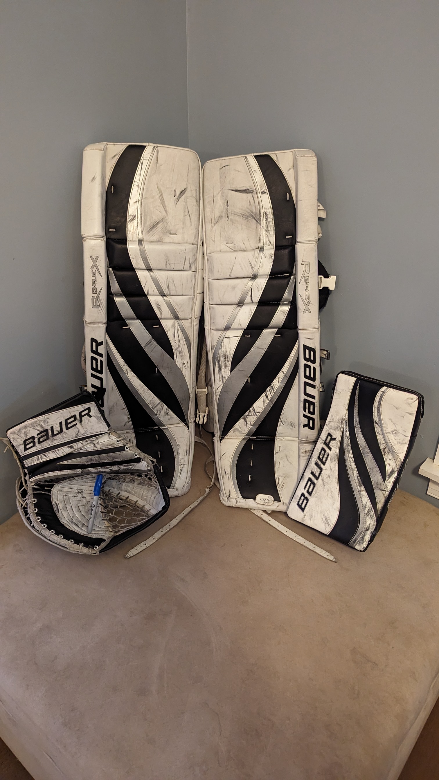 Used 36" Bauer Regular Reflex RX6 Goalie Full Set | SidelineSwap