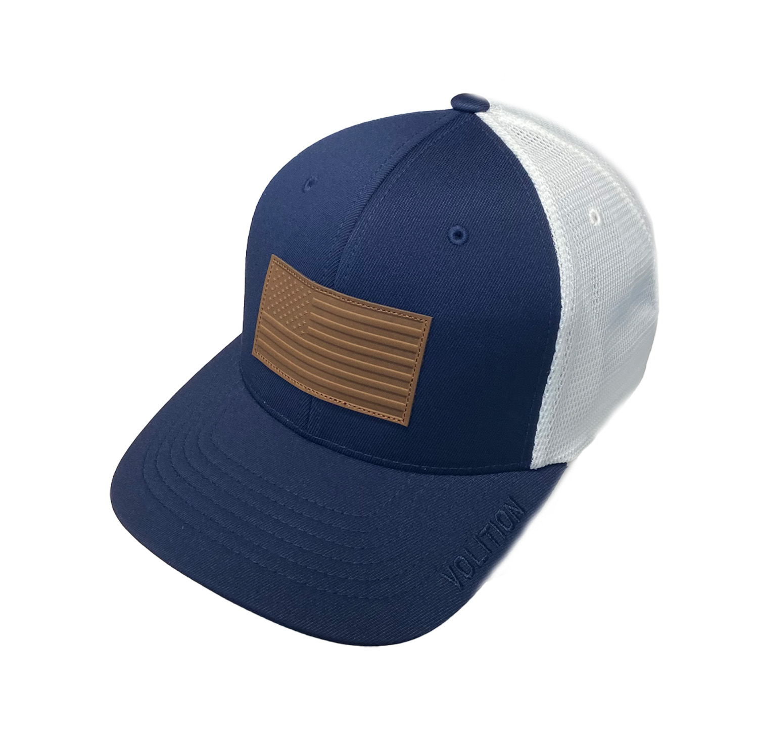 NEW Puma Volition Heritage Trucker Navy/White Adjustable Snapback Golf ...