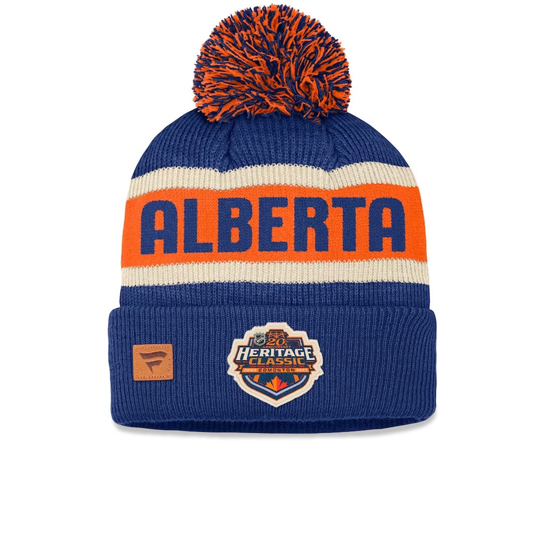 Battle of Alberta Edmonton Oilers Heritage Classic toque | SidelineSwap