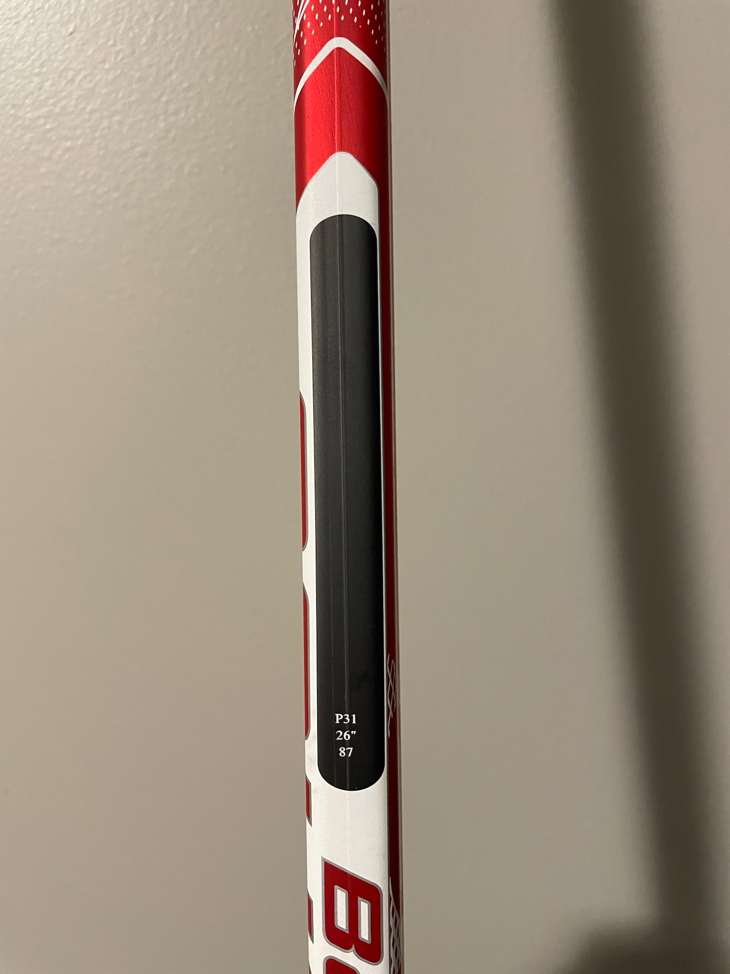 Full Right 26" Paddle Pro Stock Hyperlite Goalie Stick | SidelineSwap