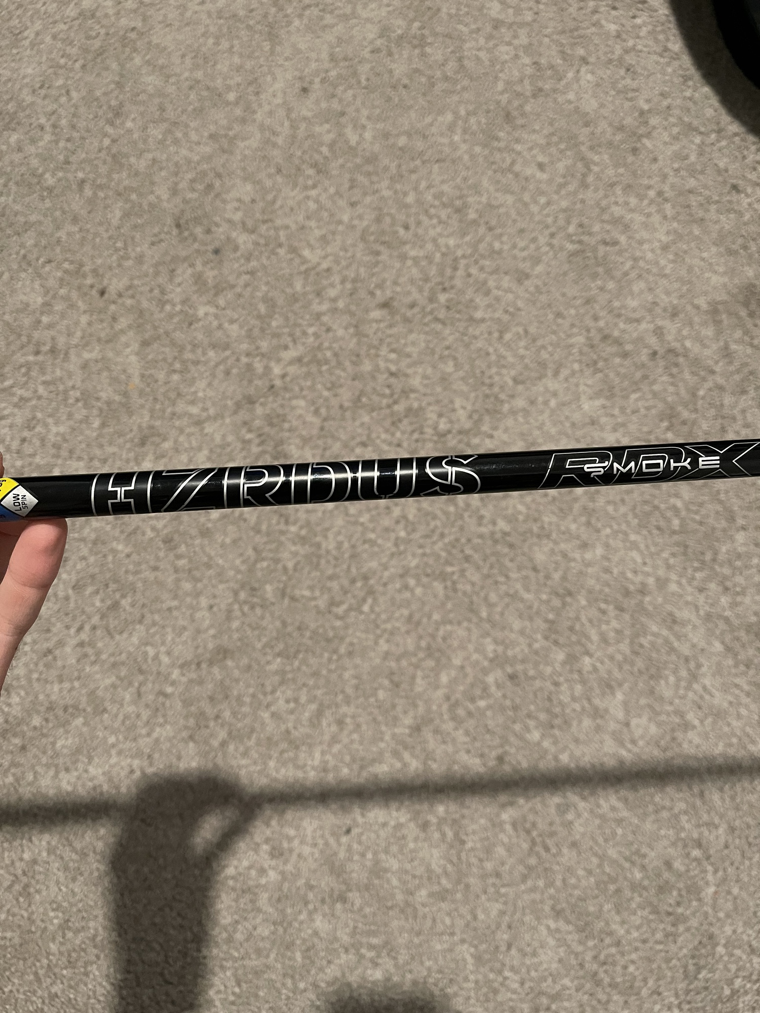 Hzrdus RDX Black X-Stiff driver/wood shaft | SidelineSwap