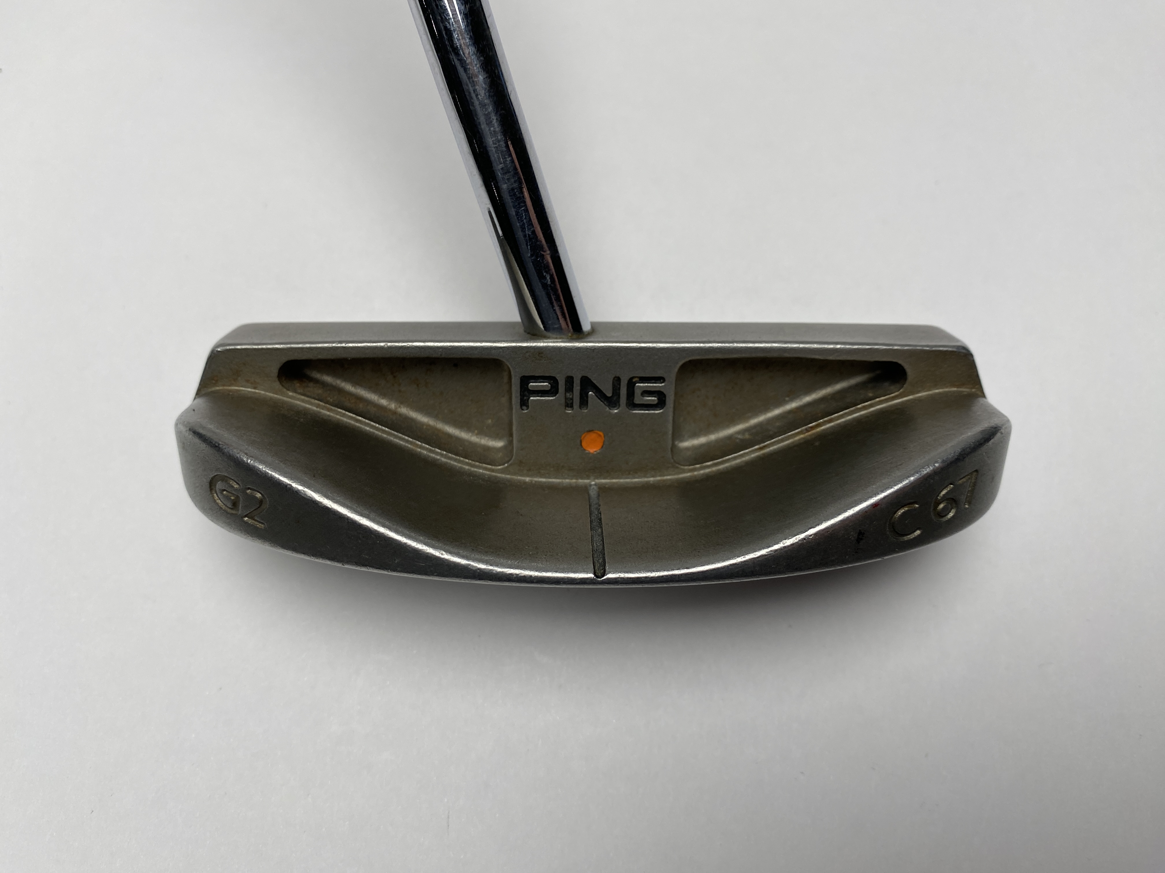 Ping G2 C67 Putter 34" SuperStroke Pistol GT Tour Orange Dot 2* Flat ...