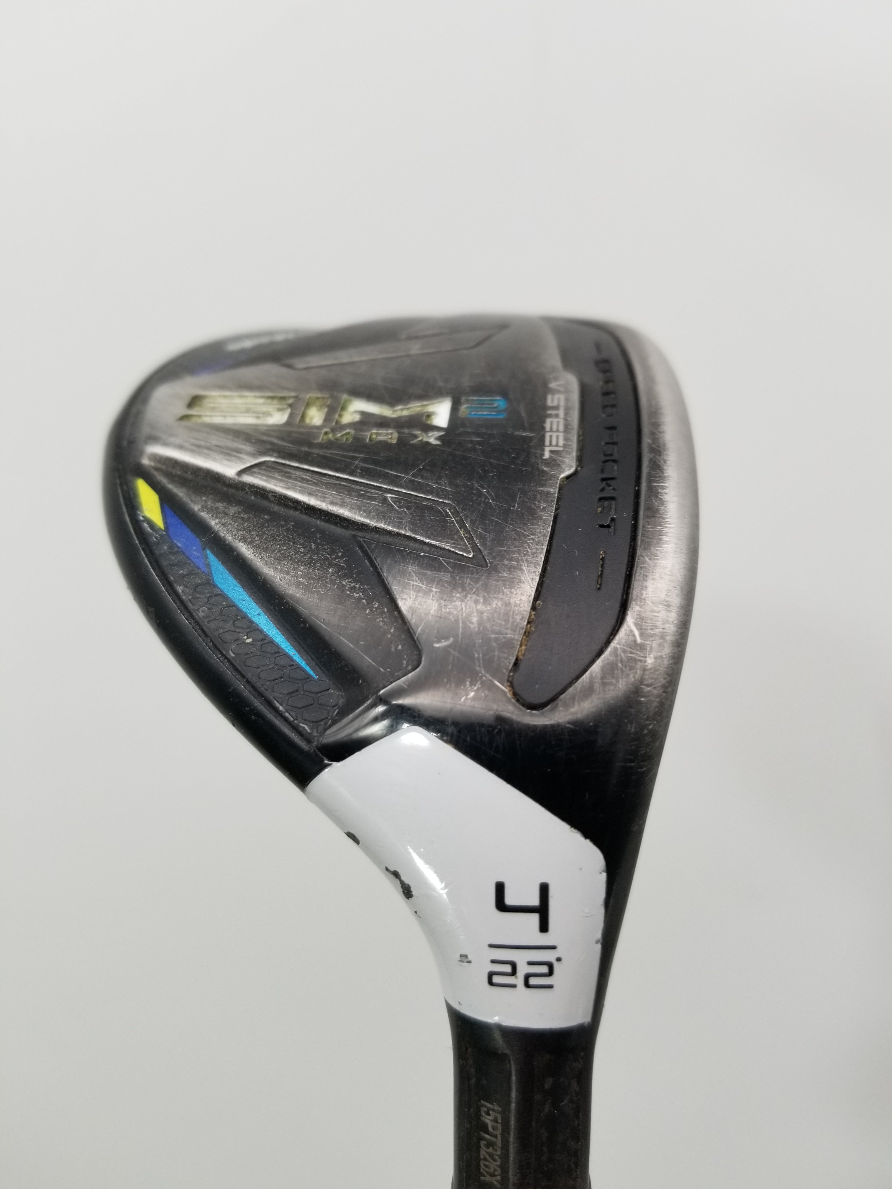 2021 TAYLORMADE SIM2 MAX 4 HYBRID 22* REGULAR FUJIKURA VENTUS 6 BLUE GOOD | SidelineSwap