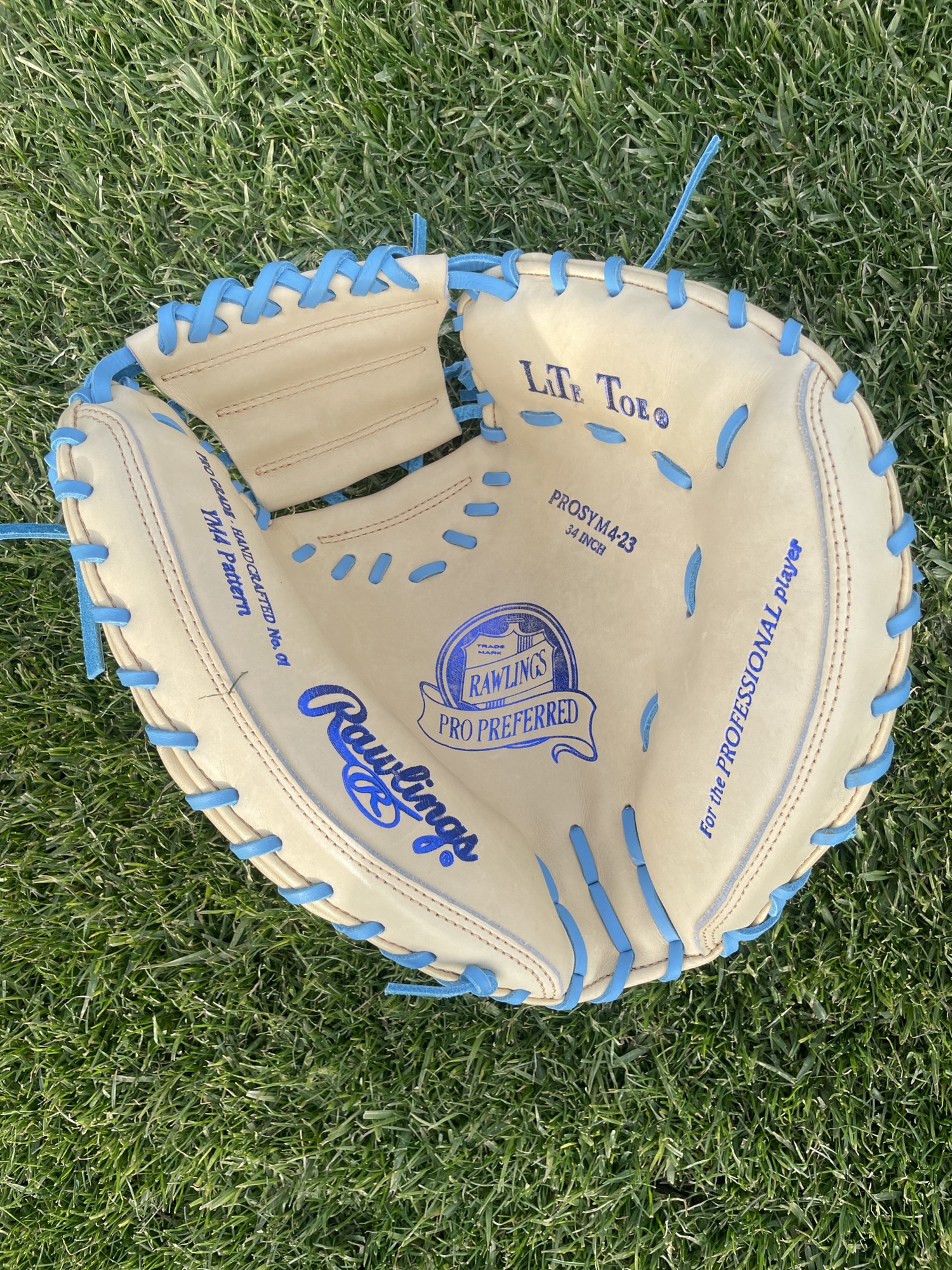 Custom Rawlings Pro Preferred Catchers Mitt Yadier Molina 34” Inch ...