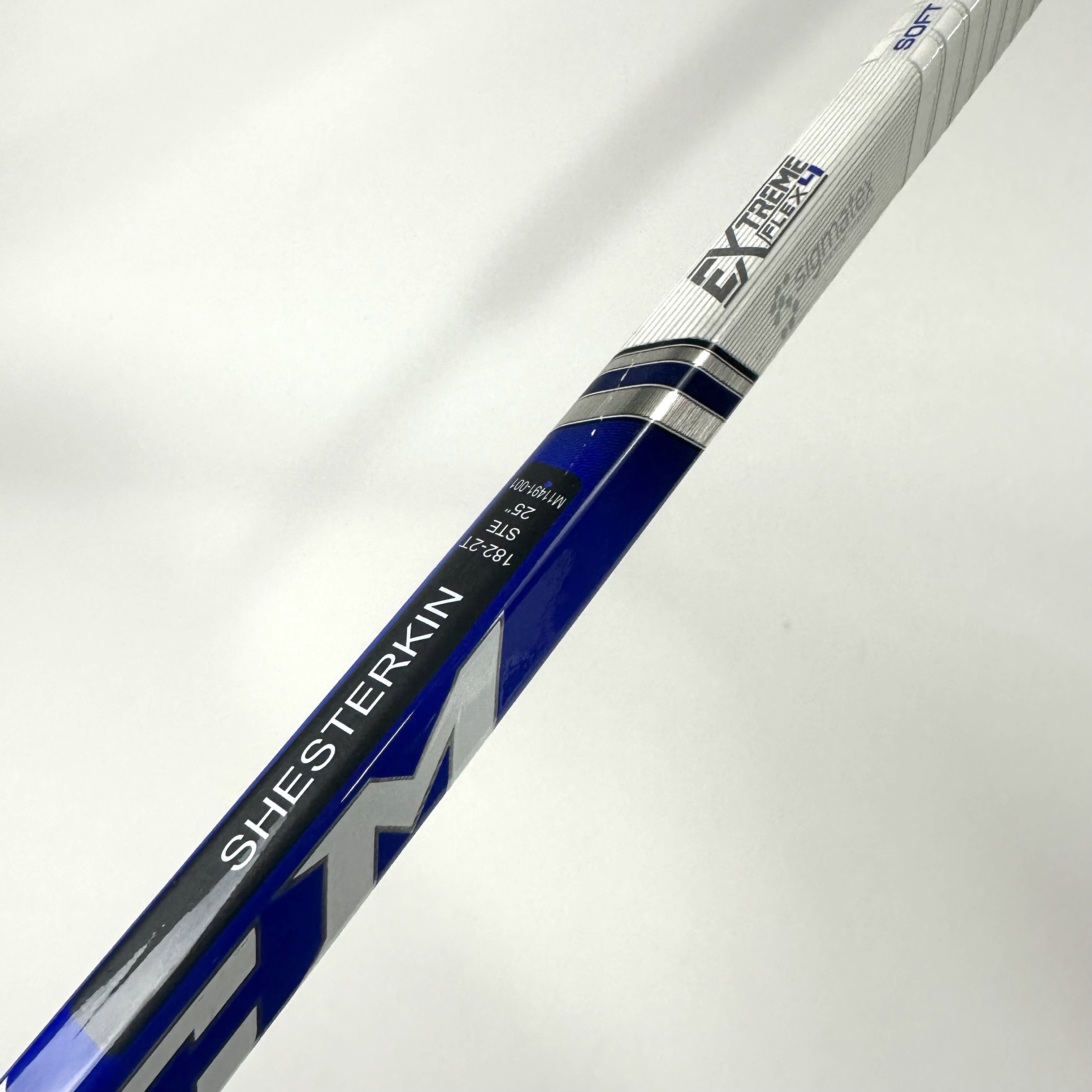 Brand New CCM Regular 25" Blue Eflex 4 Shesterkin New York Rangers - # ...