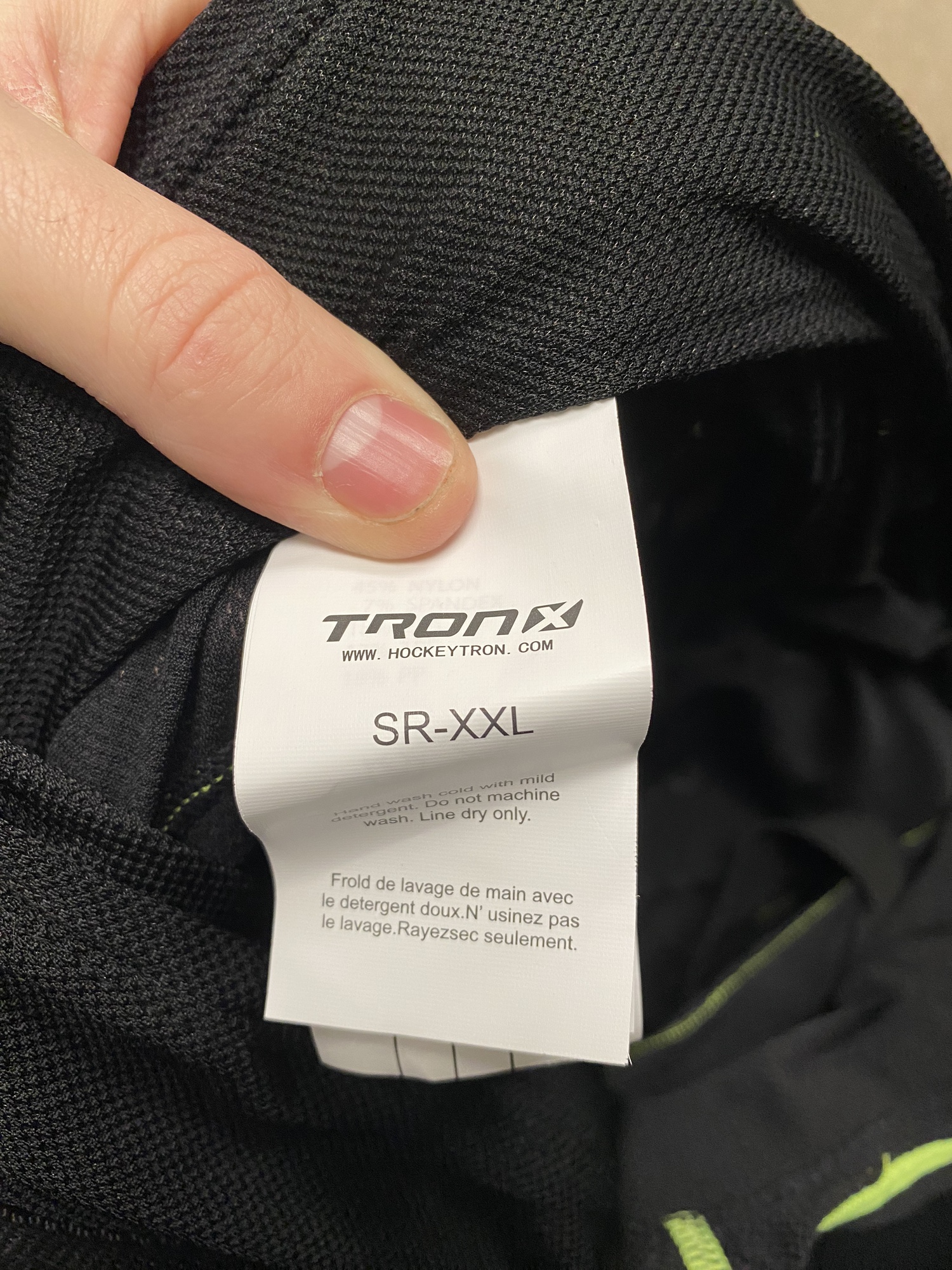 Tron X Stryker Roller Girdle Senior XXL | SidelineSwap