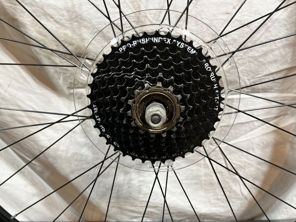 Schwinn 7-Speed Disc Brake Black Aluminum 29er Mountain Bike Wheelset ...