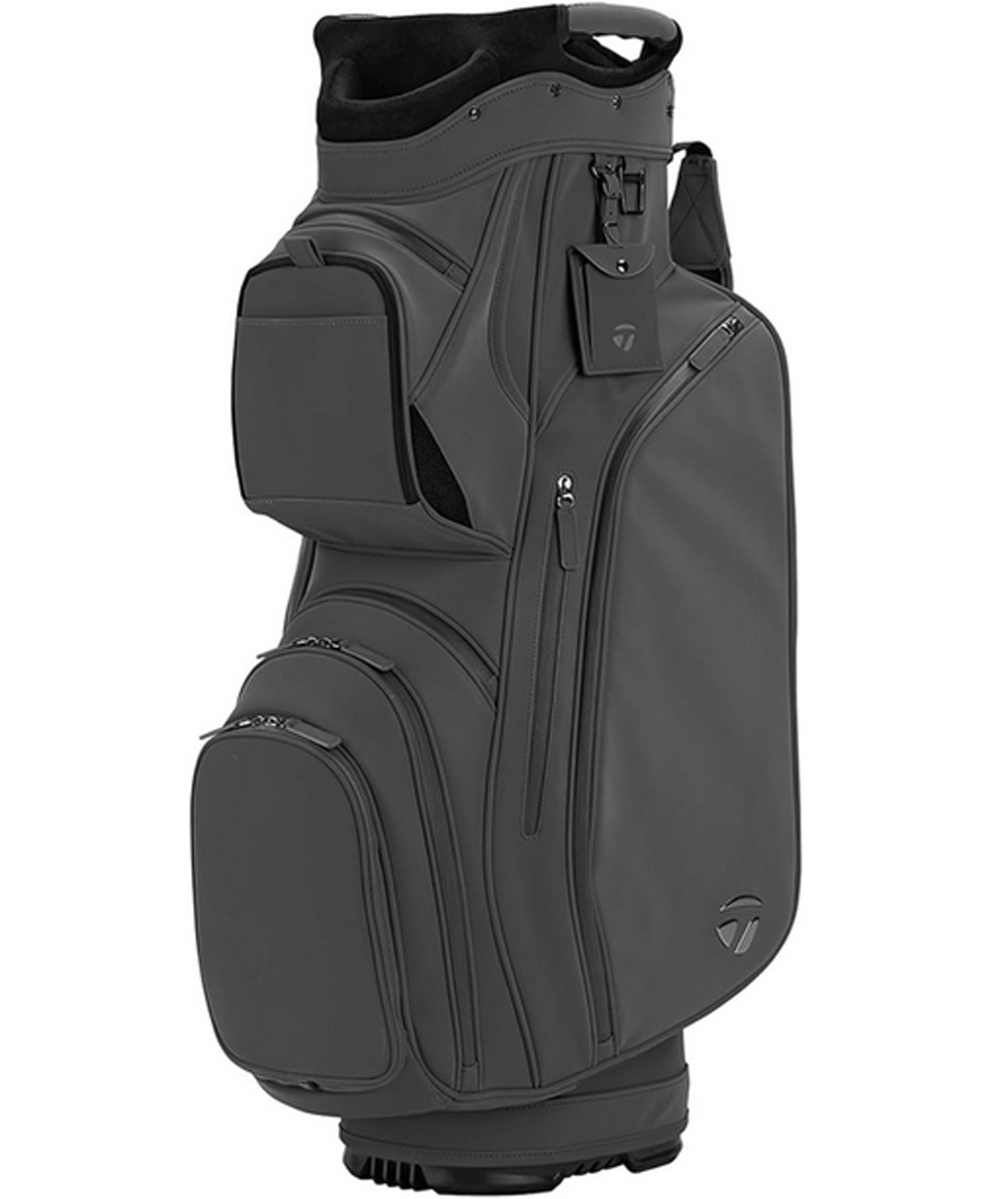 NEW 2024 TaylorMade Signature Grey 14-Way Golf Cart Bag | SidelineSwap