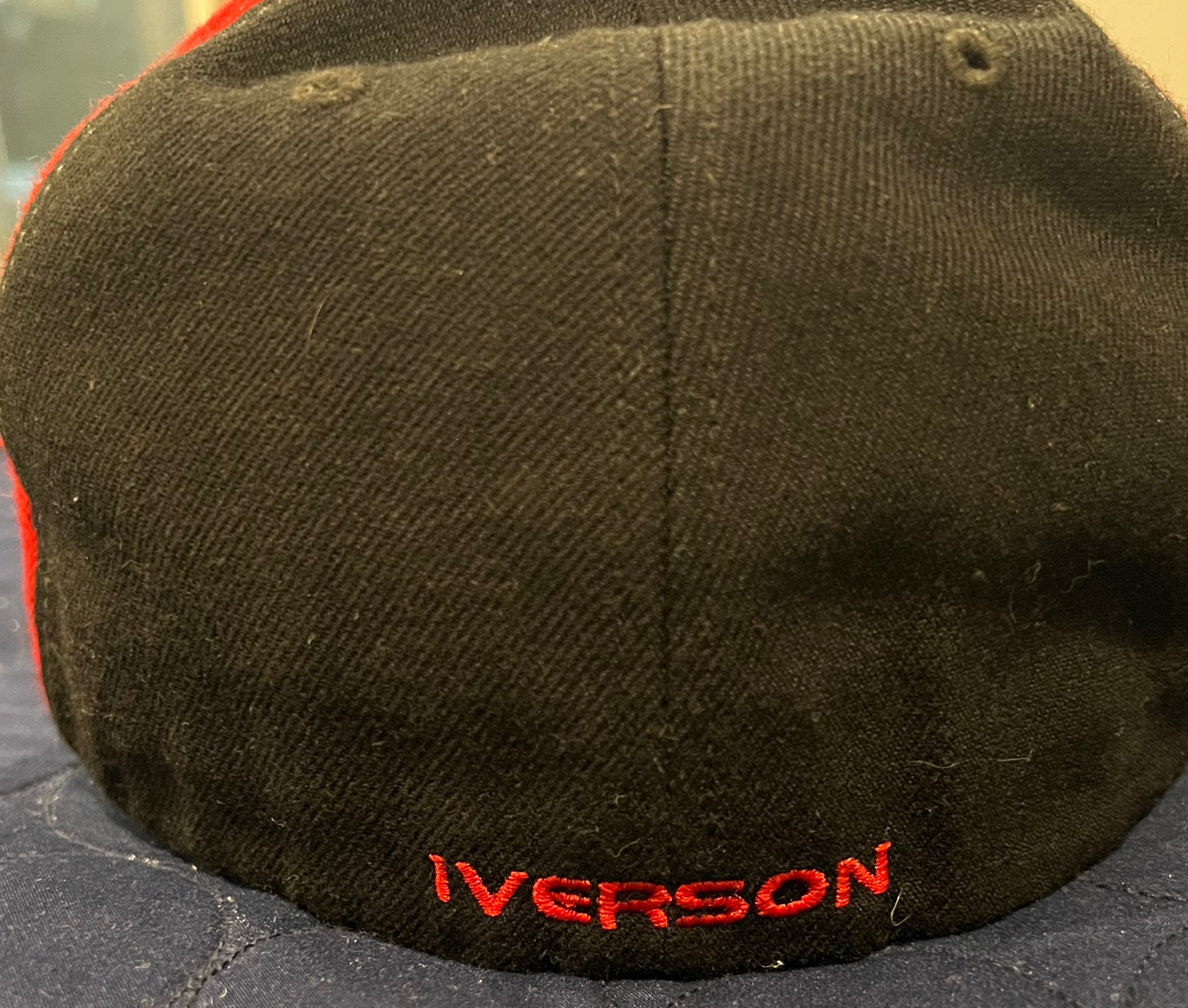 Vintage Reebok Allen Iverson Fitted Baseball Cap | SidelineSwap