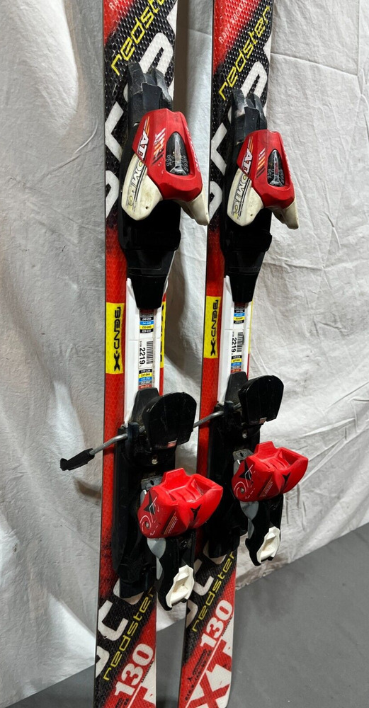 Atomic Redster XT Jr 130cm 109-68-90 Race Rocker Skis XTE 7 Adjustable ...