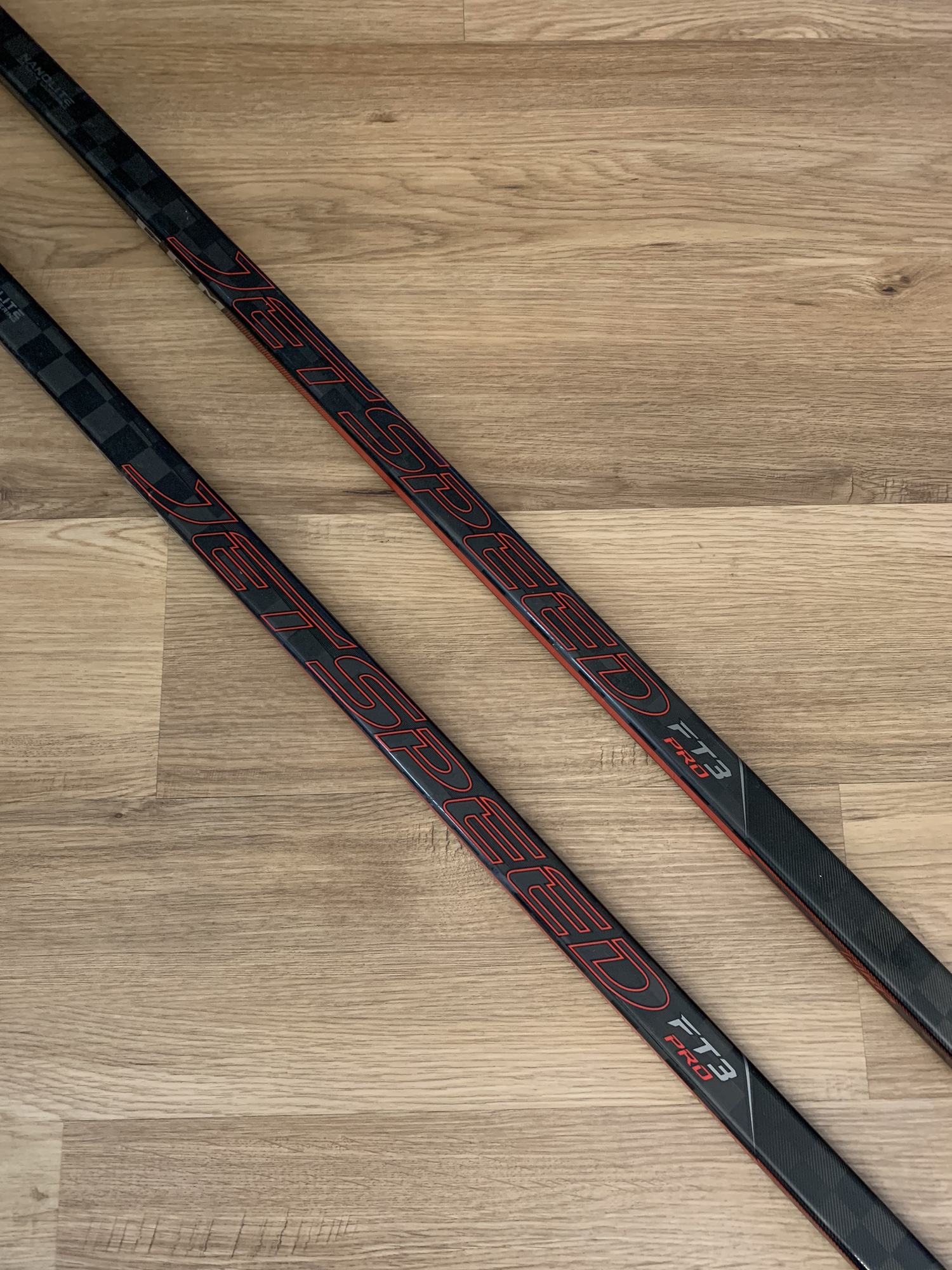 2-Pack Pro Stock CCM JetSpeed FT3 Pro Hockey Sticks 75 Flex P28M ...