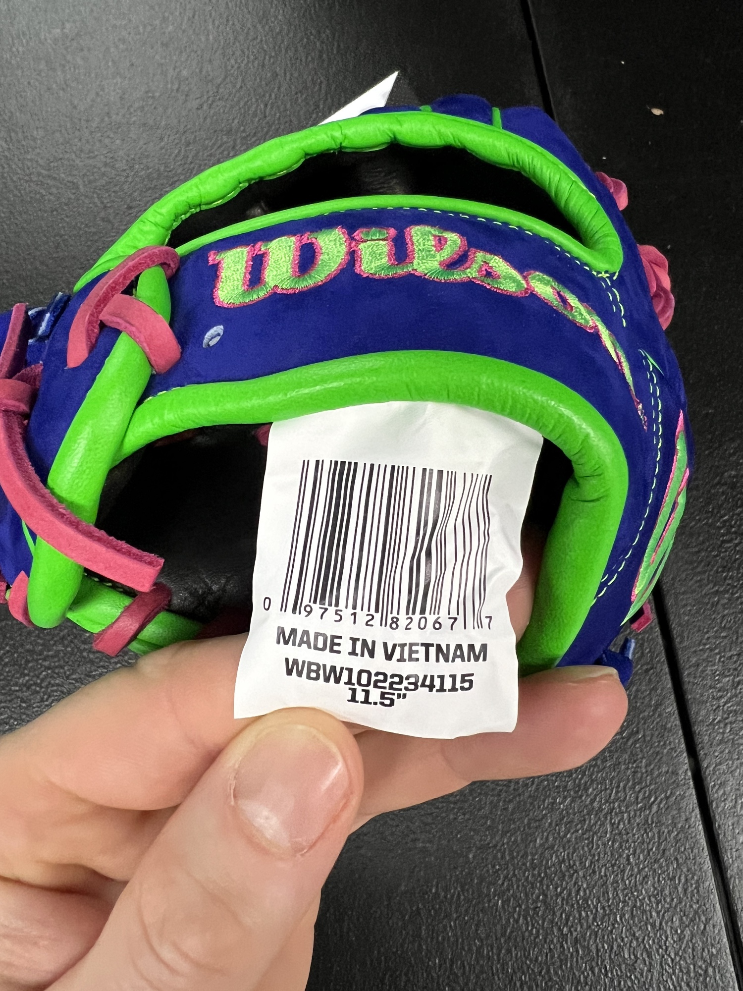 New Jan. '24 Wilson A2000 Baseball Glove - Blue Velvet - 11.5 ...