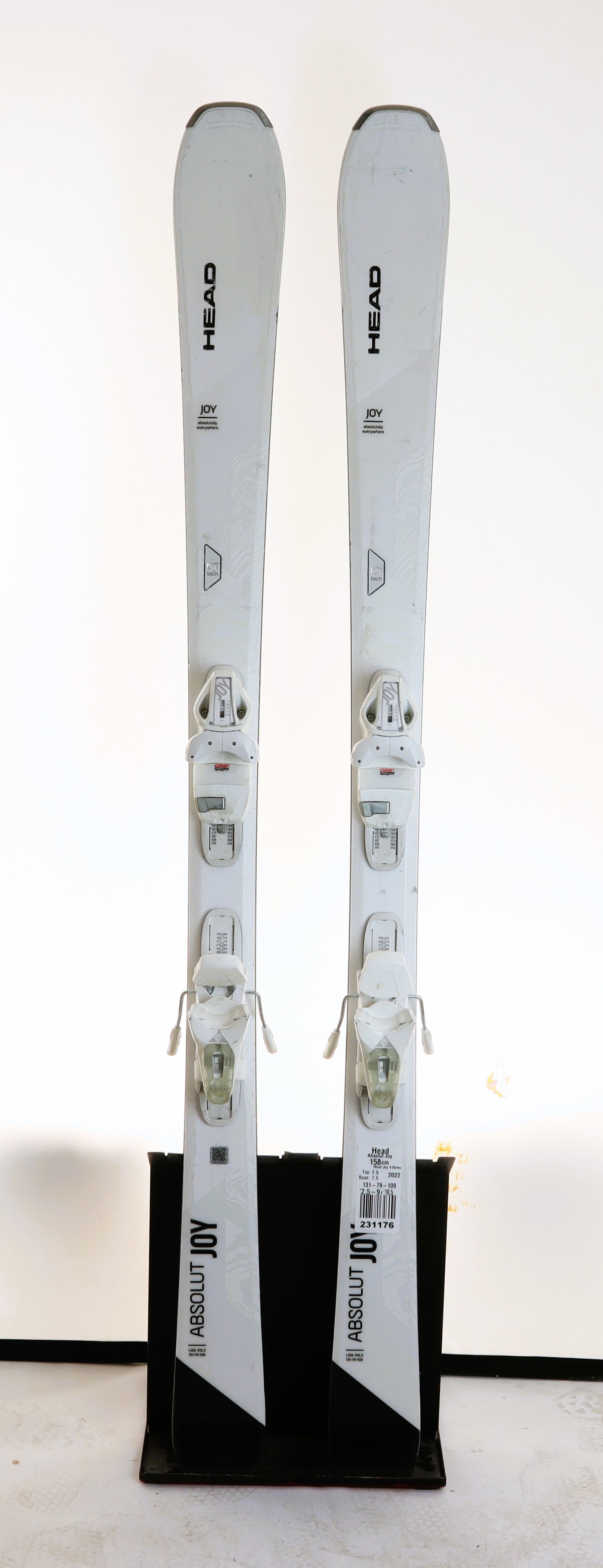 Used 2022 Head Absolut Joy Demo Ski with Head Joy 9 Bindings Size 158 ...