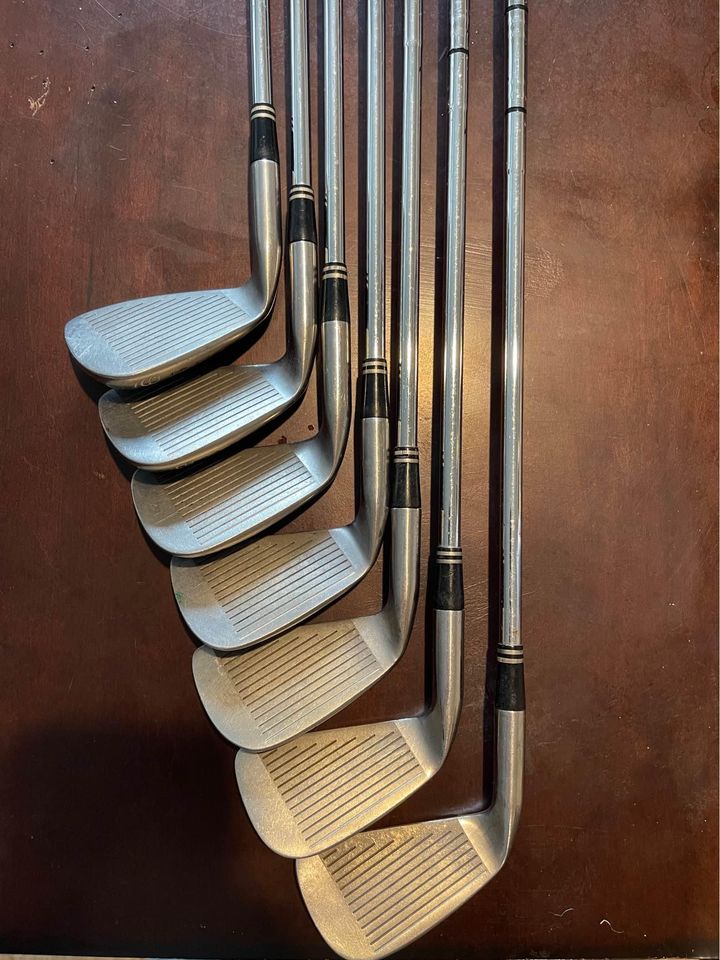 Used Men's Nicklaus Right Handed N1 Iron Set Regular Flex 7 Pieces ...