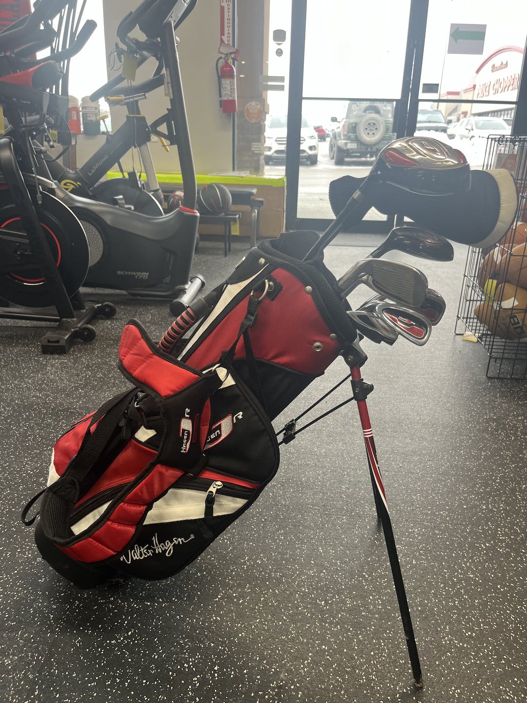 Used Walter Hagen Series 2 Lh Junior Set 8 Piece Regular Flex Graphite ...