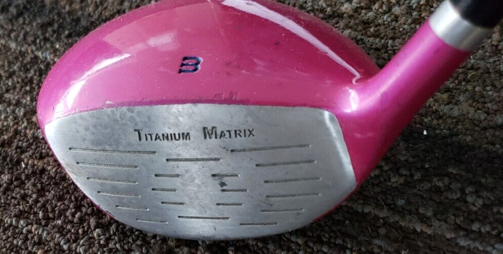 44.25 IN WILSON LADY HOPE PINK DRIVER GOLF CLUB V NICE W GRAPH SHAFT ...