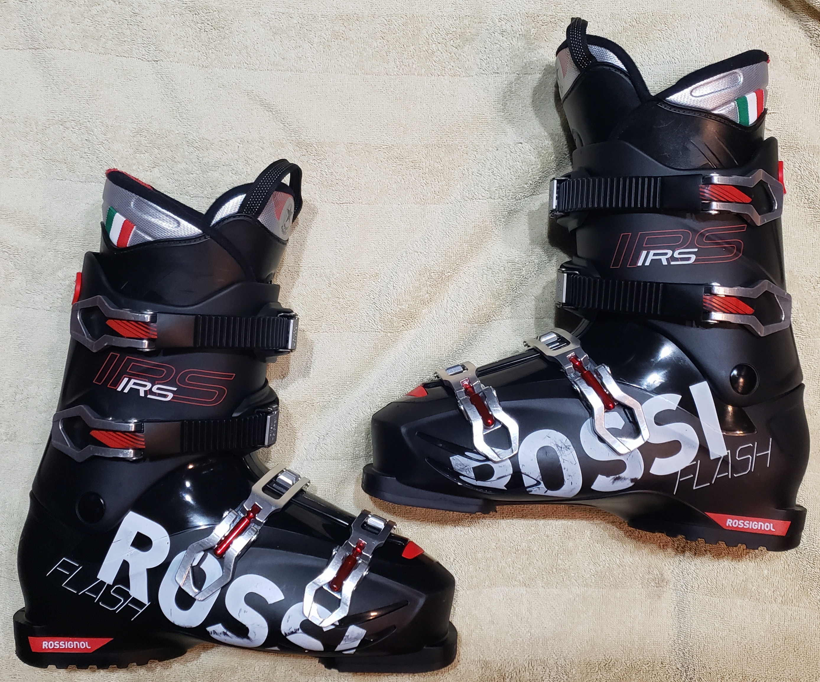 27.5 SKI BOOTS ROSSIGNOL IRS FLASH *USED* CLEAN/ MENS 9 - 9.5 ...