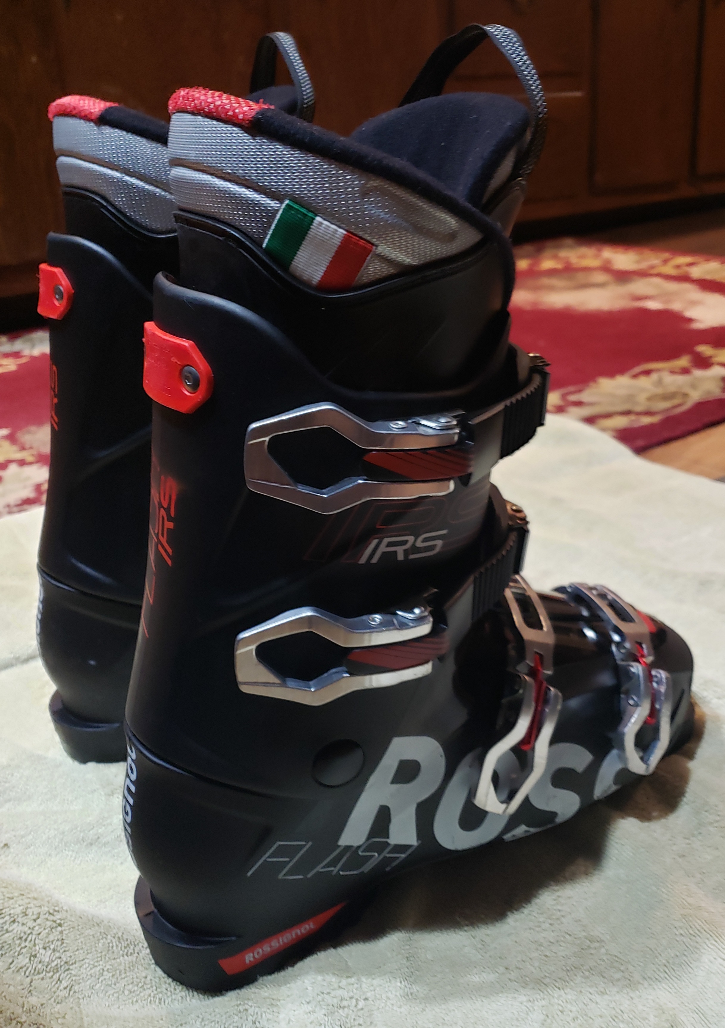 27.5 SKI BOOTS ROSSIGNOL IRS FLASH *USED* CLEAN/ MENS 9 - 9.5 ...