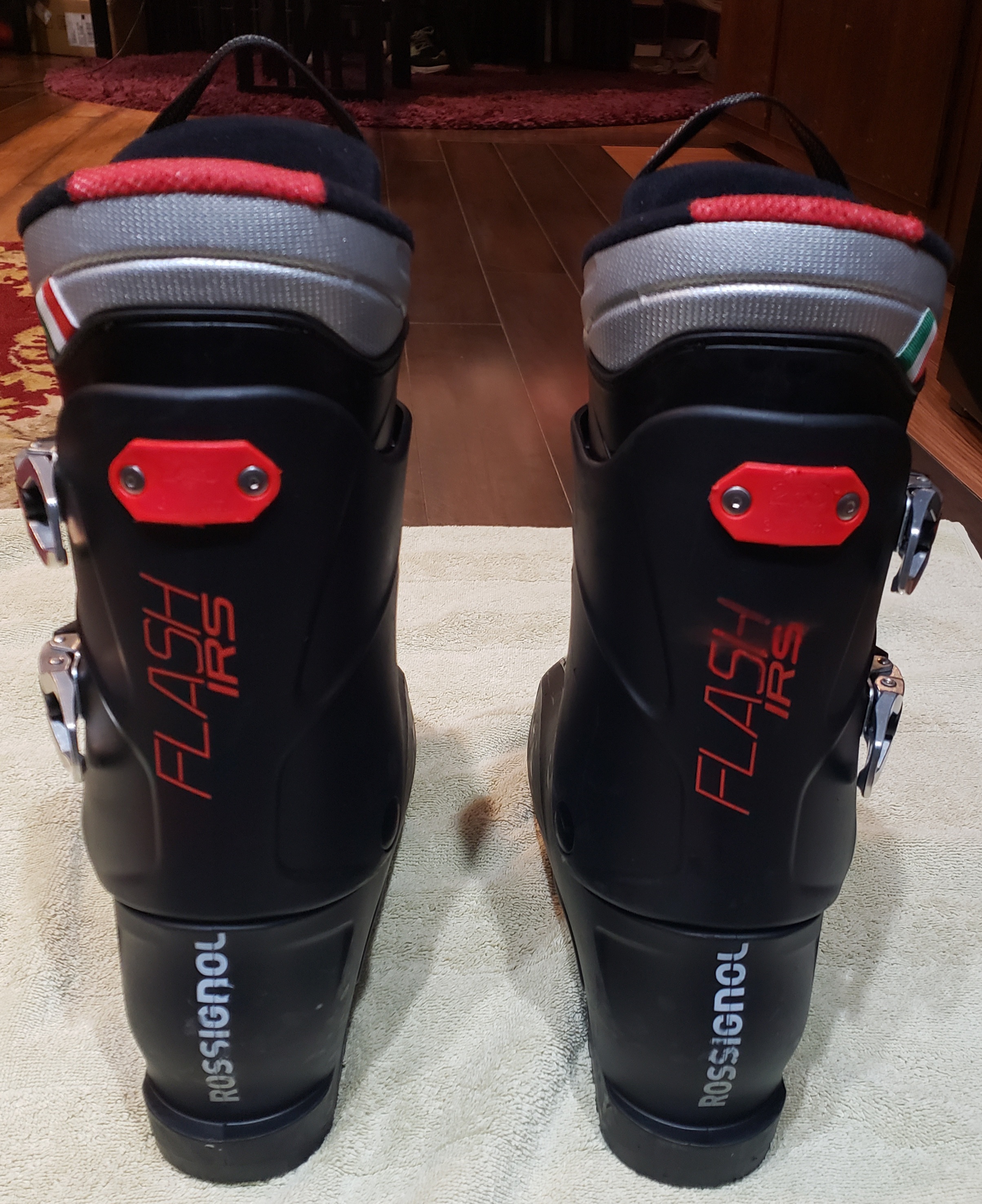 27.5 SKI BOOTS ROSSIGNOL IRS FLASH *USED* CLEAN/ MENS 9 - 9.5 ...