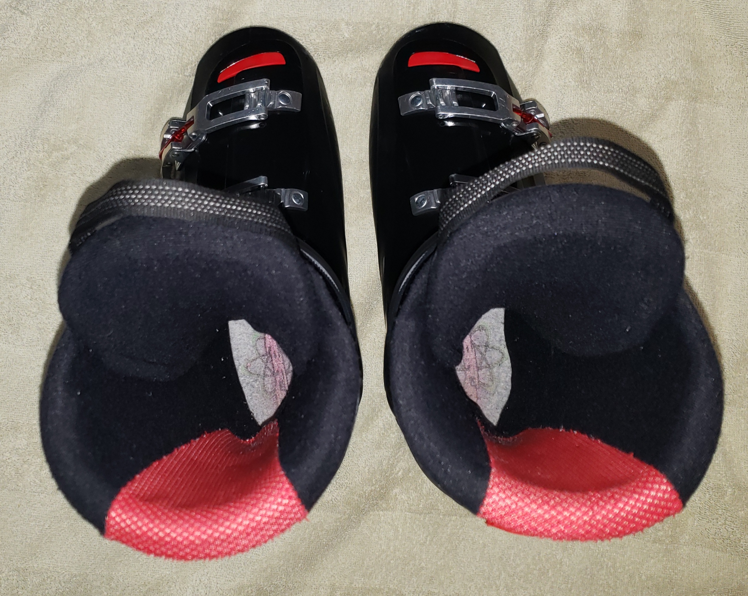 27.5 SKI BOOTS ROSSIGNOL IRS FLASH *USED* CLEAN/ MENS 9 - 9.5 ...