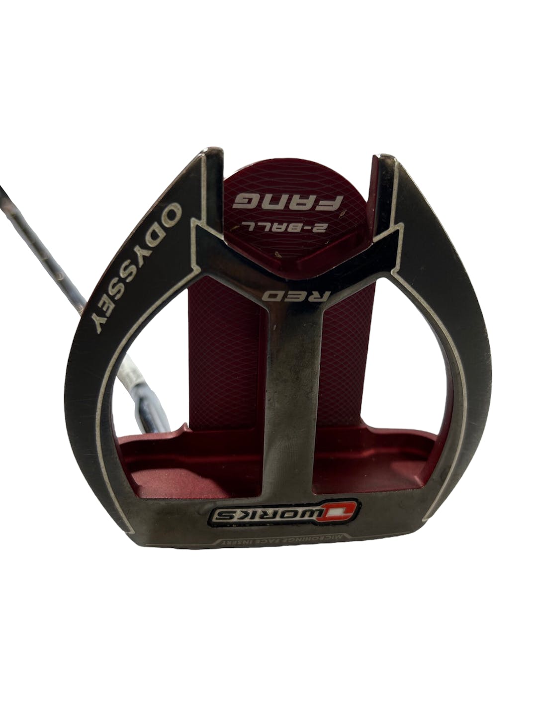 Used Odyssey O Works Red Le 2 Ball Fang Mallet Putter 34” | SidelineSwap