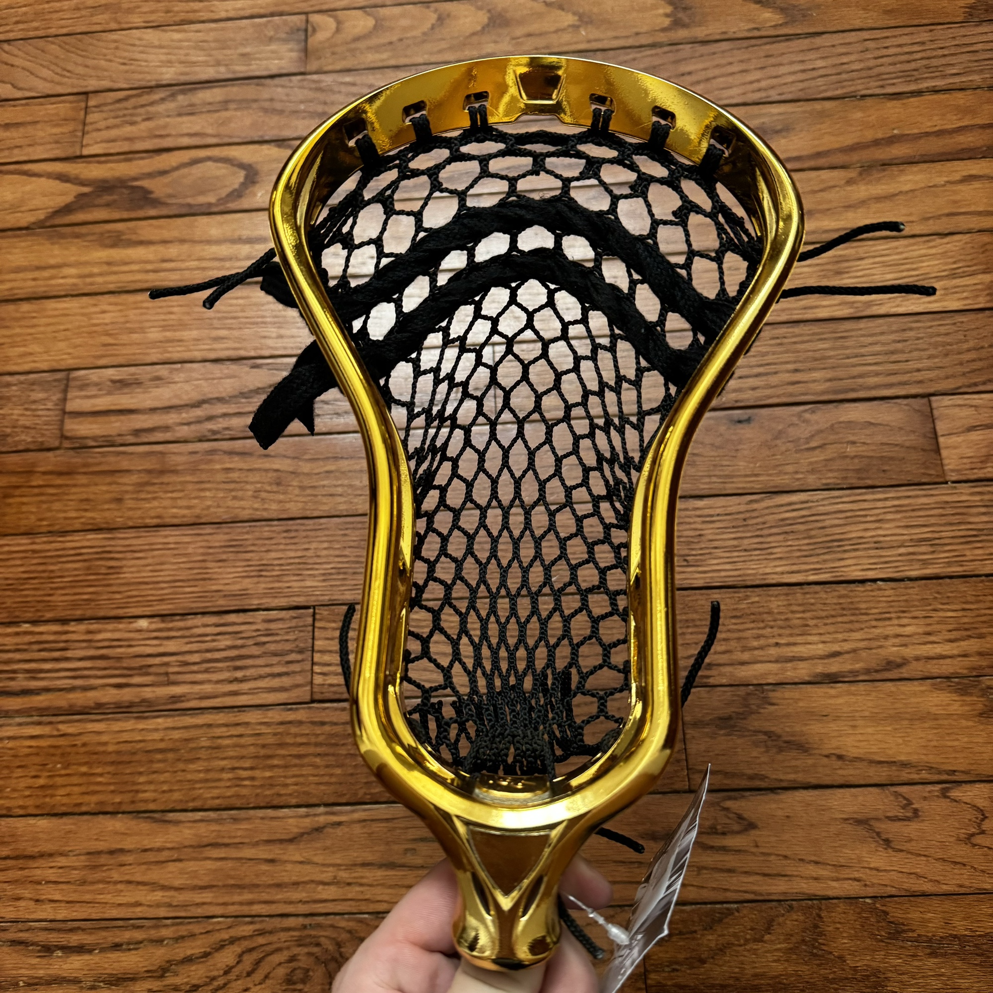 GOLD CHROME ECD ION w/ Hero 3.0 (Lacrosse Unlimited chrome and Strung ...