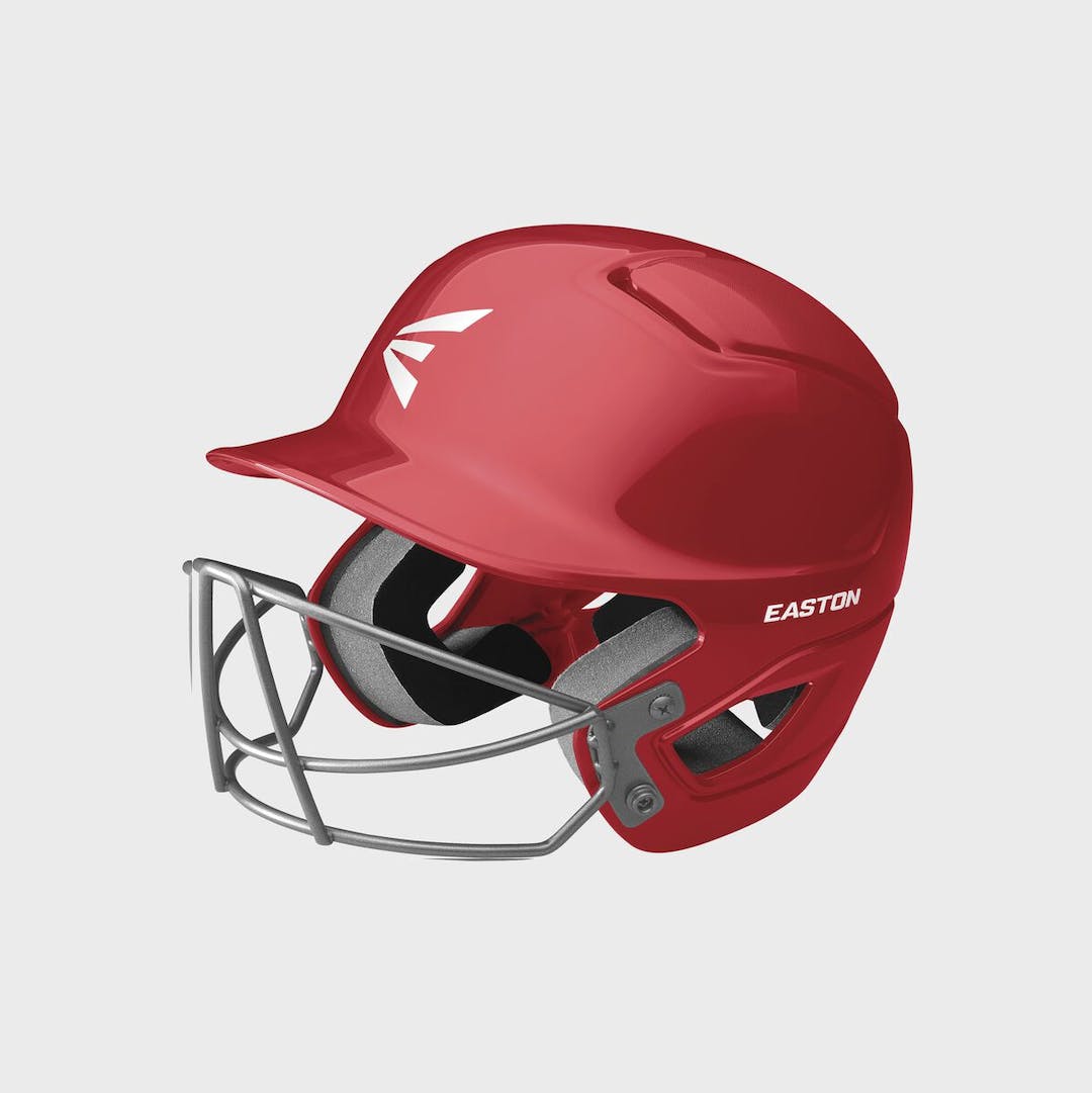 New Easton Alpha Batting Helmet W Mask Red M L | SidelineSwap