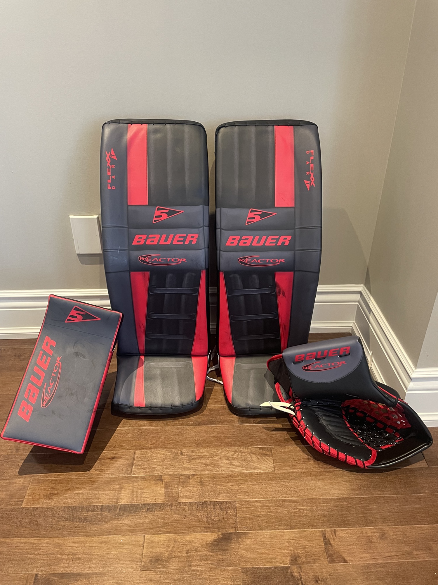 35+1 Bauer Custom Digiprint Pro Stock Pads & Gloves Full Set RAANTA ...