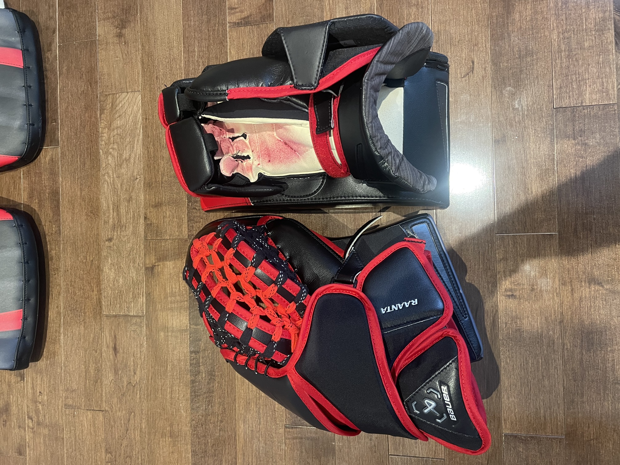 35+1 Bauer Custom Digiprint Pro Stock Pads & Gloves Full Set RAANTA ...