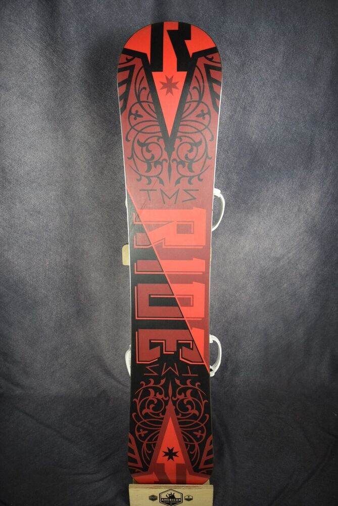 RIDE CONCEPT TMS SNOWBOARD SIZE 159 CM WITH NEW CHANRICH LARGE BINDINGS ...