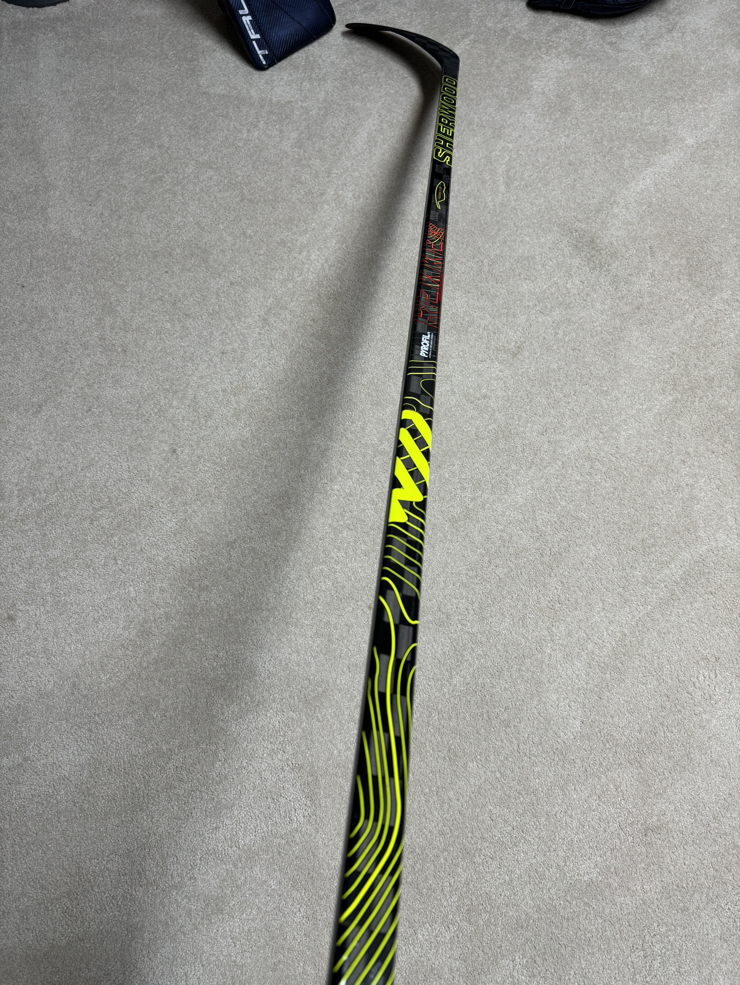 Connor Bedard Pro Spec Sherwood Custom Rekker Legend Pro Hockey Stick ...