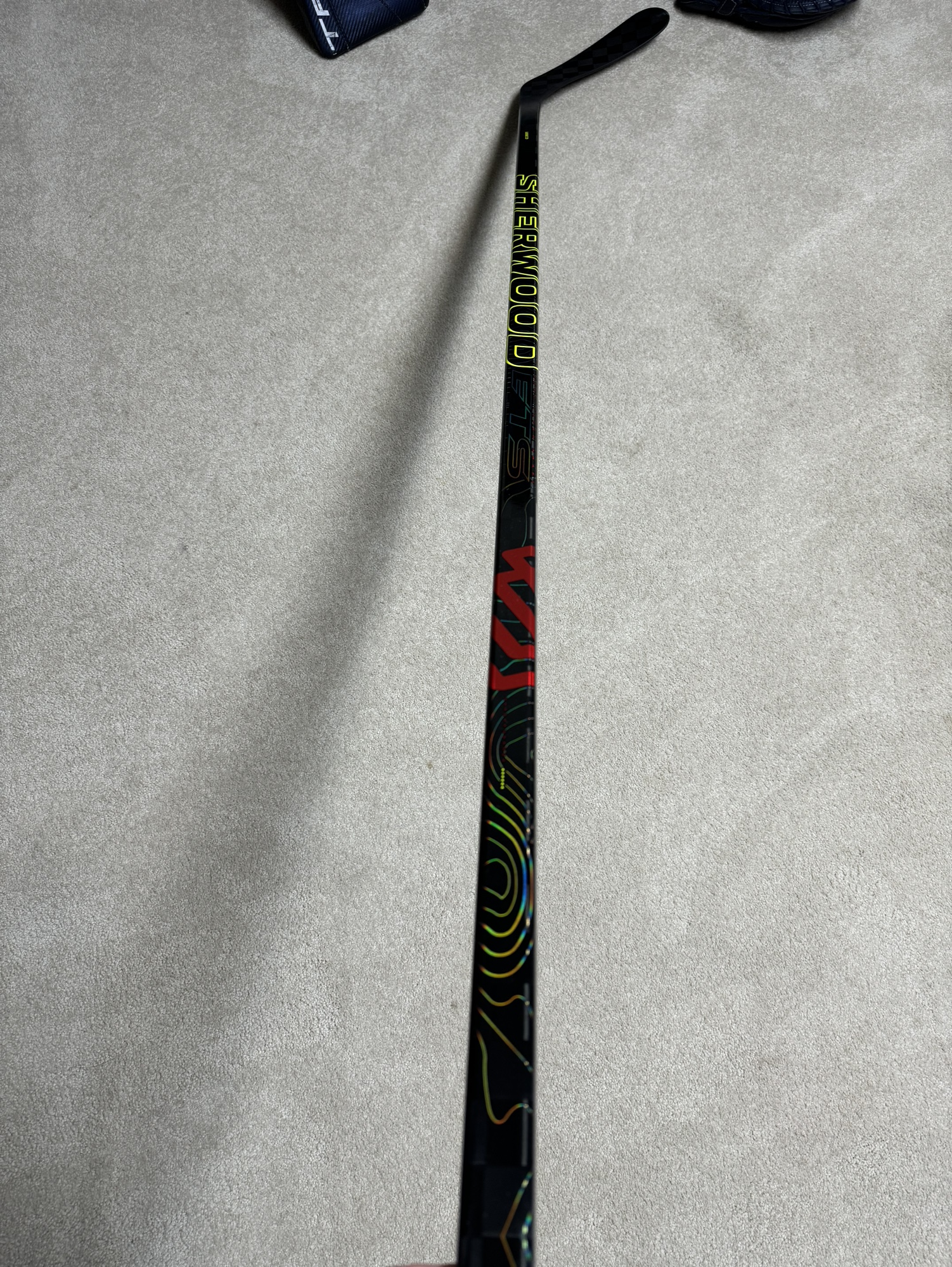 Connor Bedard Pro Spec Sherwood Custom Rekker Legend Pro Hockey Stick ...