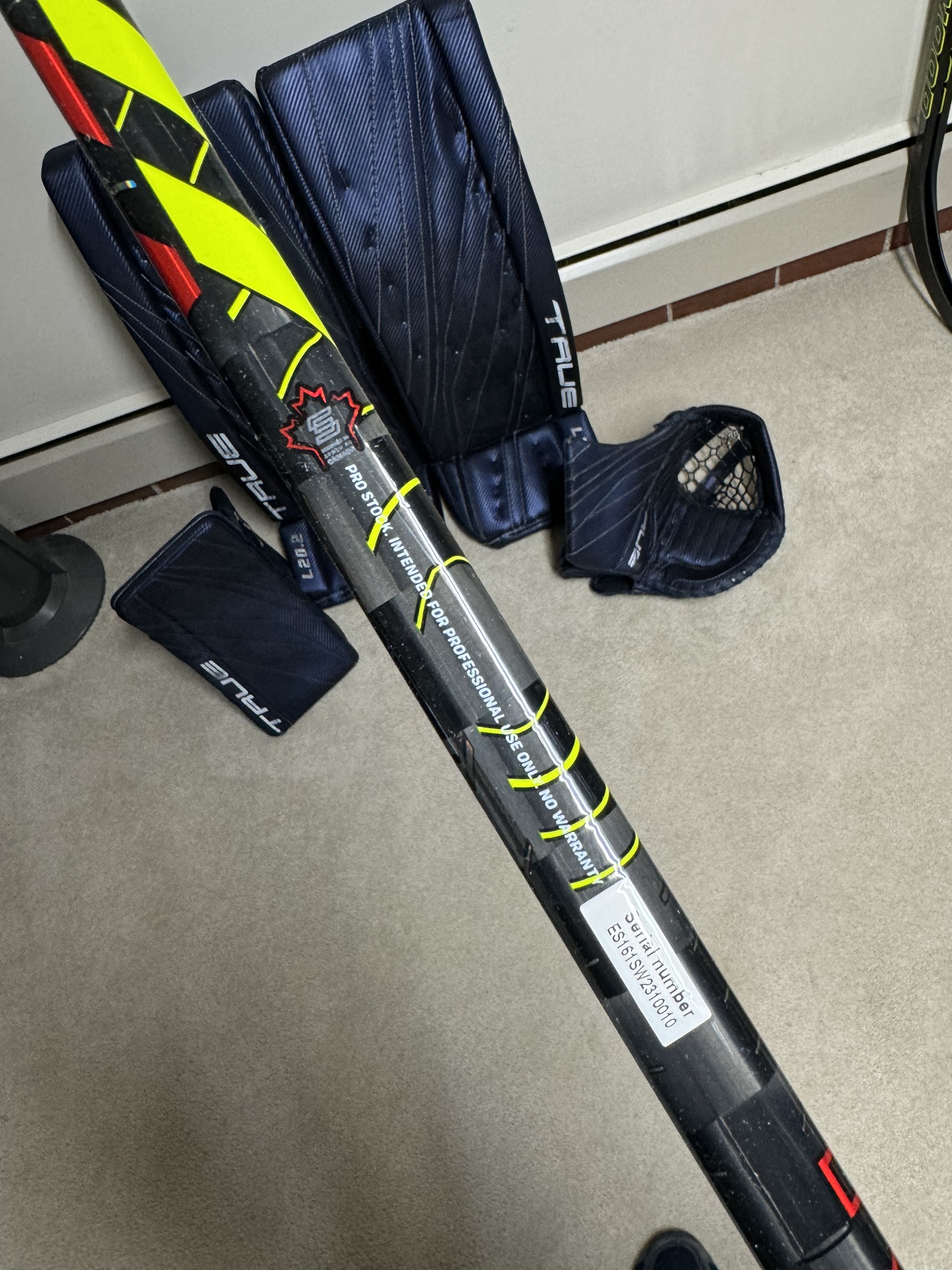 Connor Bedard Pro Spec Sherwood Custom Rekker Legend Pro Hockey Stick ...