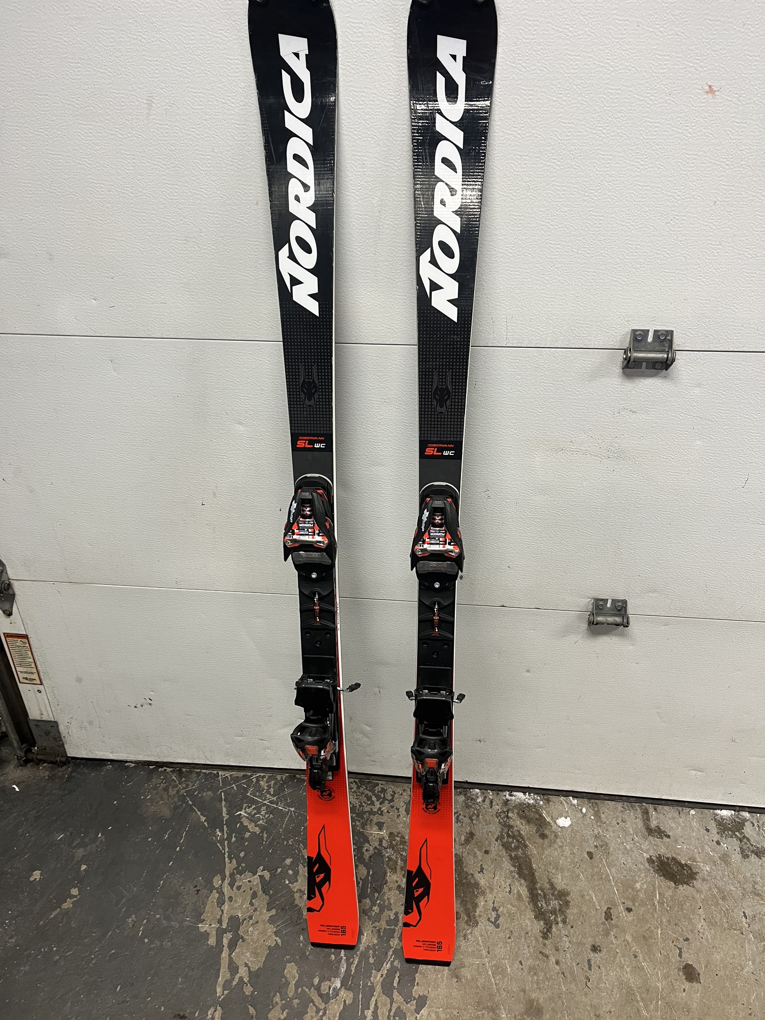 23’ 165cm Nordica World Cup SL skis R&D skis | SidelineSwap